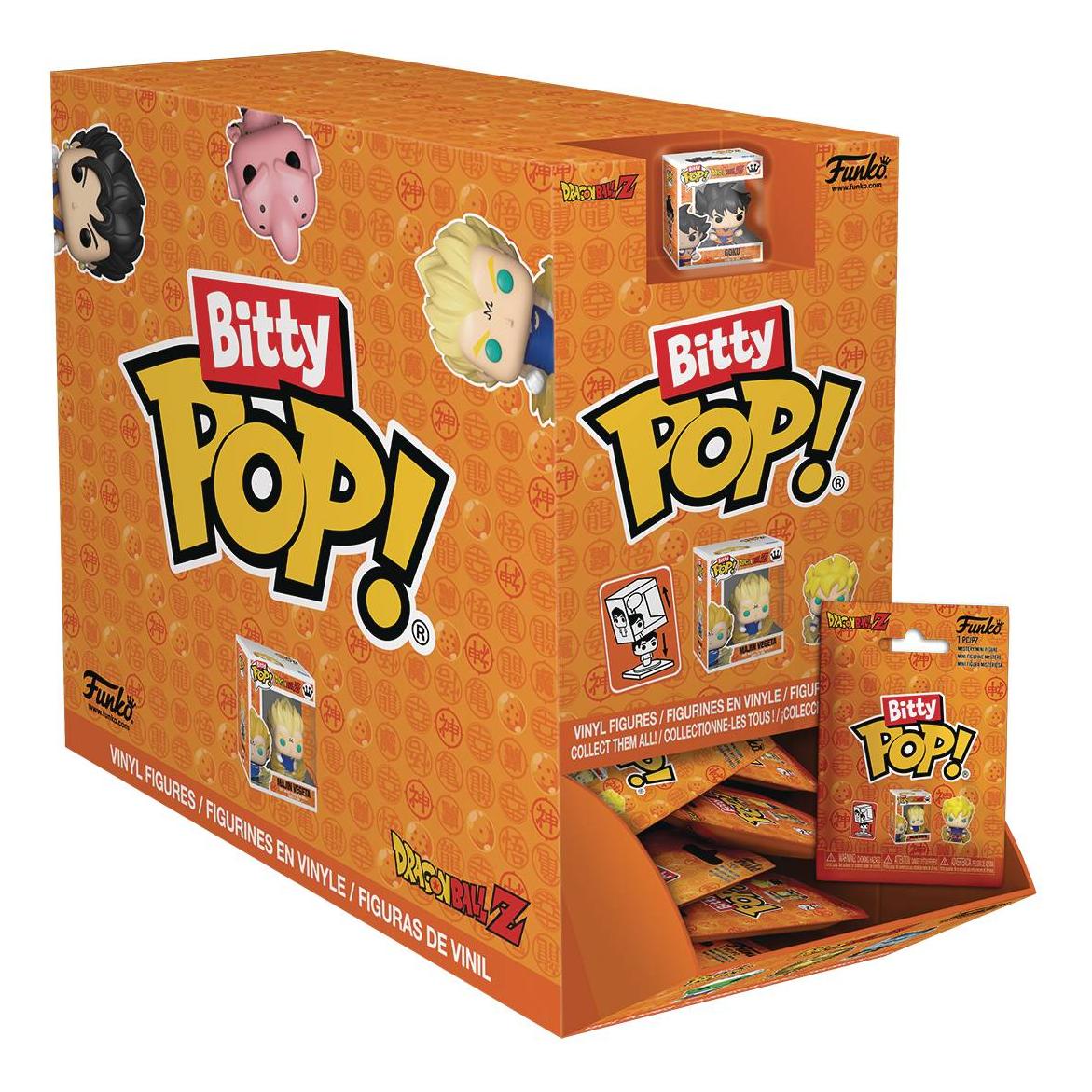 Bitty Pop Singles Dragon Ball Z Dbz 32 Pieces Box | Gothic Gifts