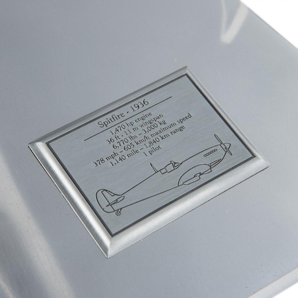 Spitfire Detailed Plane 30" Metal Model by Authentic Models | A ...