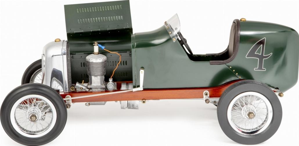 Bantam Midget Green 19" Metal Model Car by Authentic Models | A ...