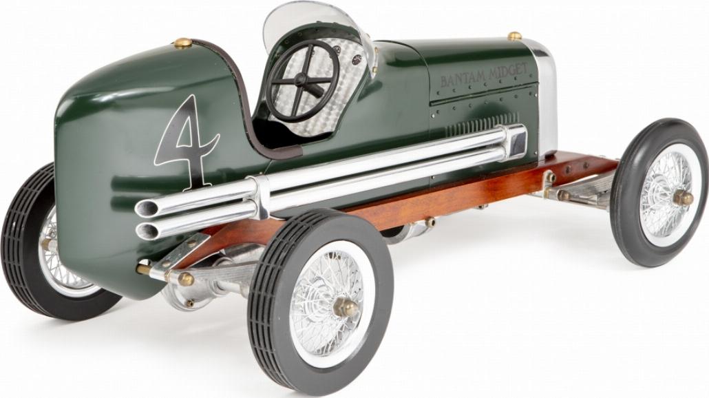 Bantam Midget Green 19" Metal Model Car by Authentic Models | A ...