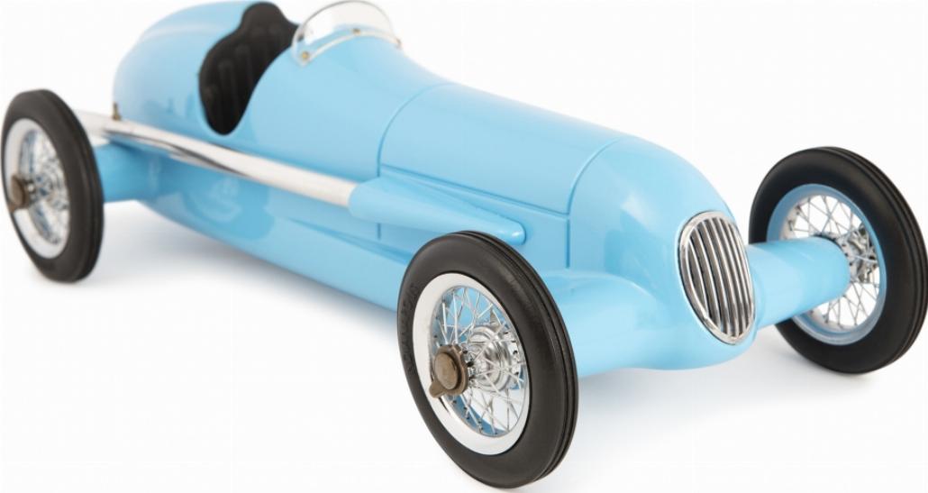 Blue Racer 12.2" Metal Model Car by Authentic Models | A Gentleman's Bits