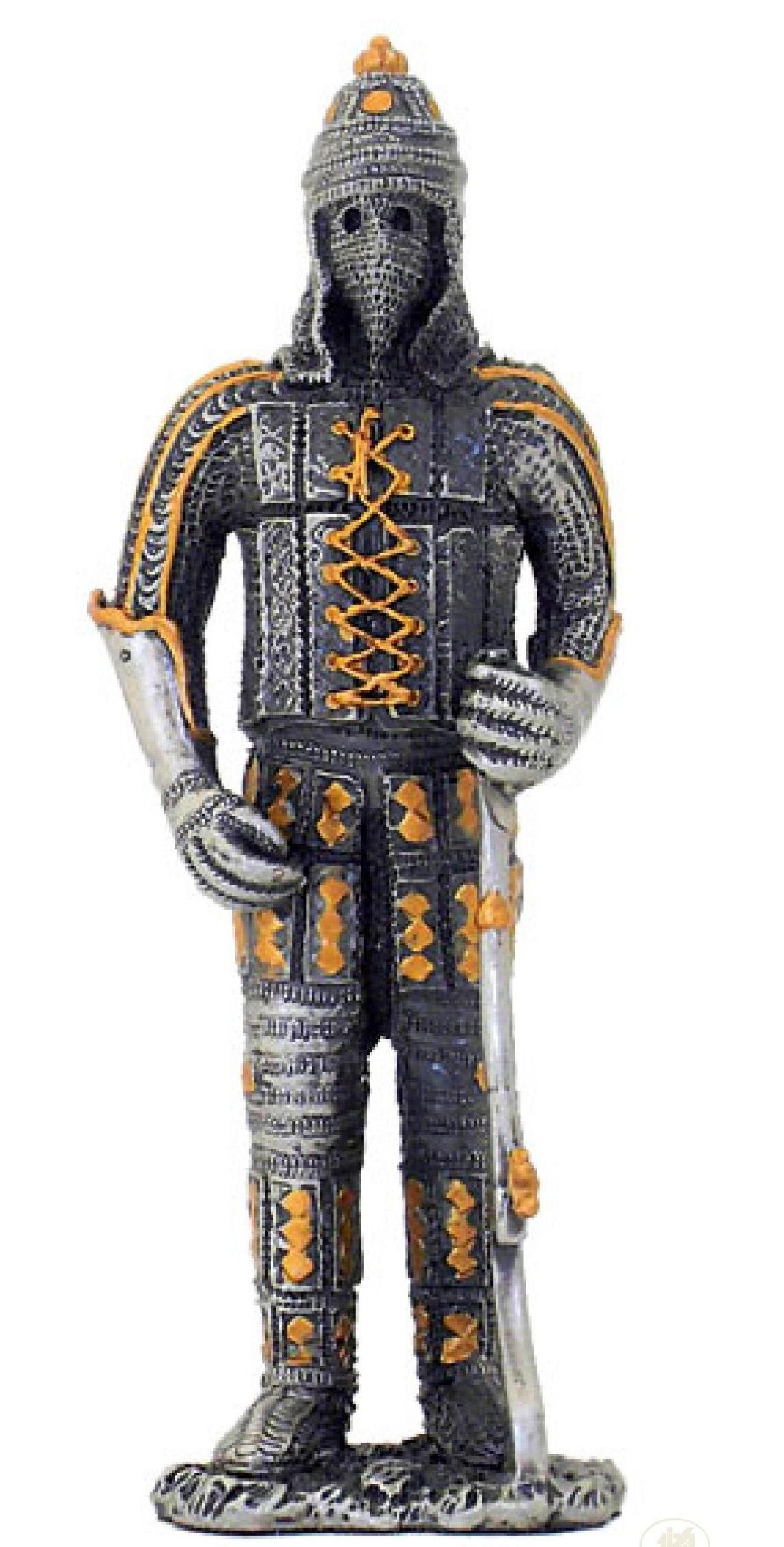 Medieval Soldier with Gun and Face Mask | Gothic Gifts