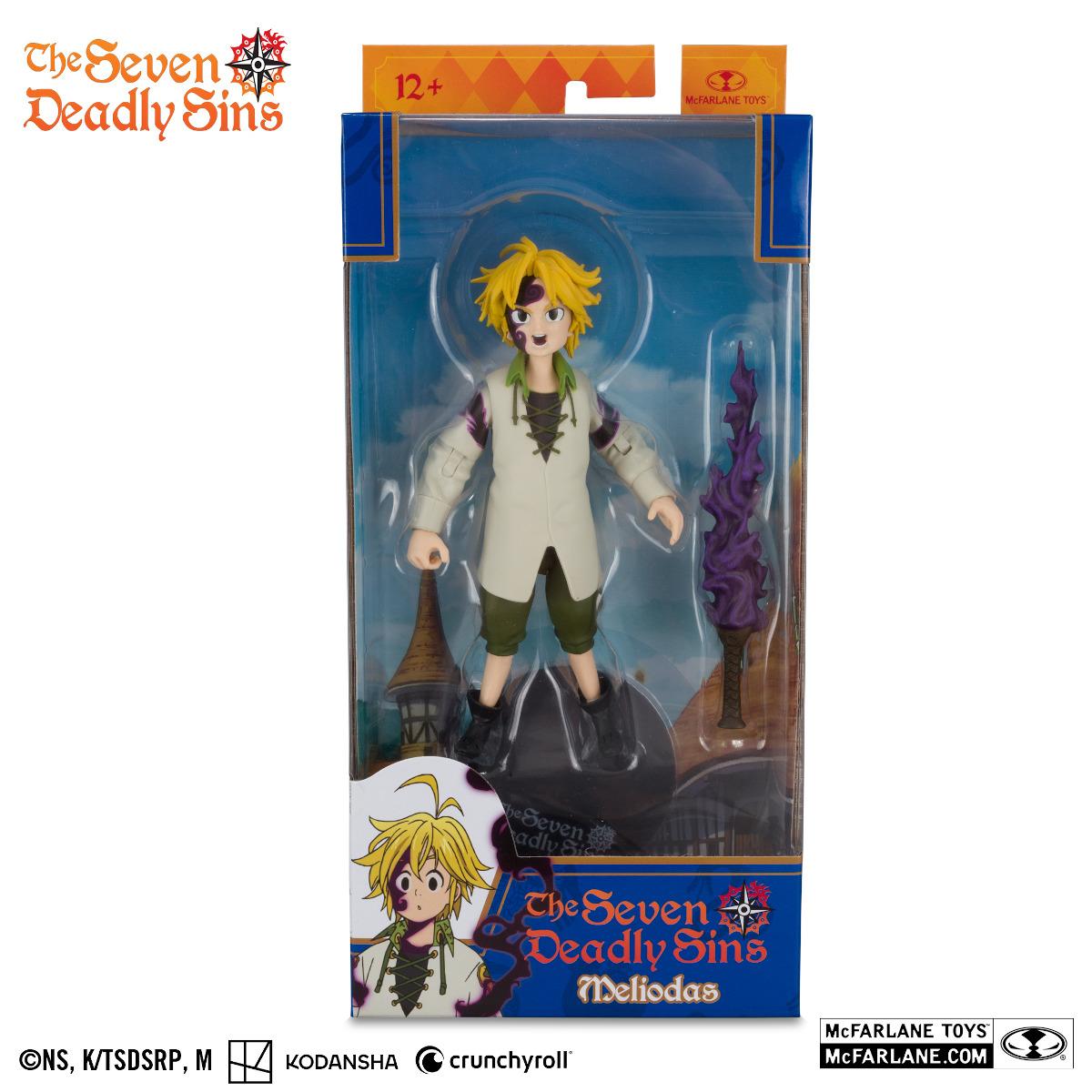 Seven Deadly Sins 7in Meliodas (Demon Mode) Action Figure | Gothic Gifts