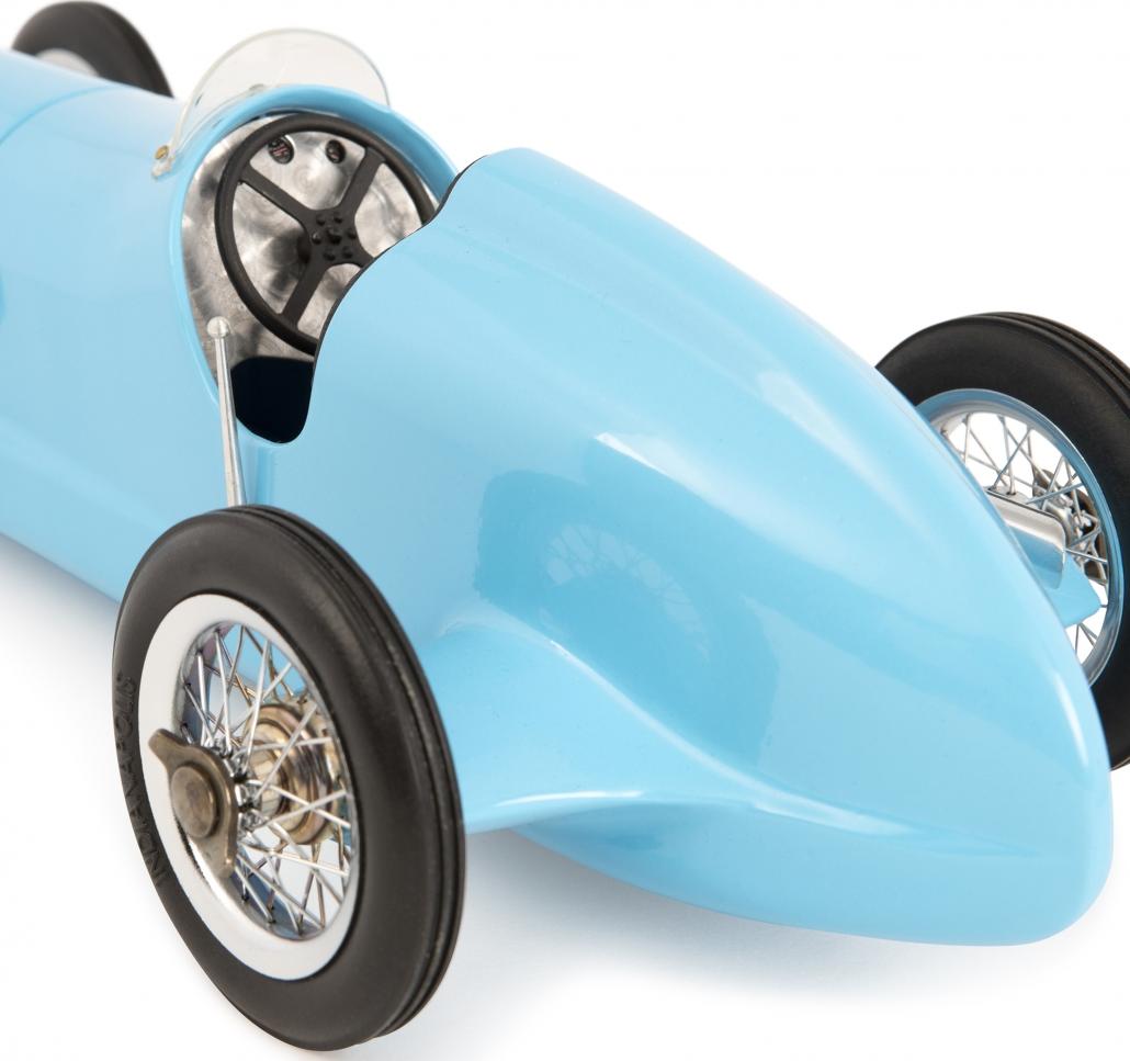 Blue Racer 12.2" Metal Model Car by Authentic Models | A Gentleman's Bits