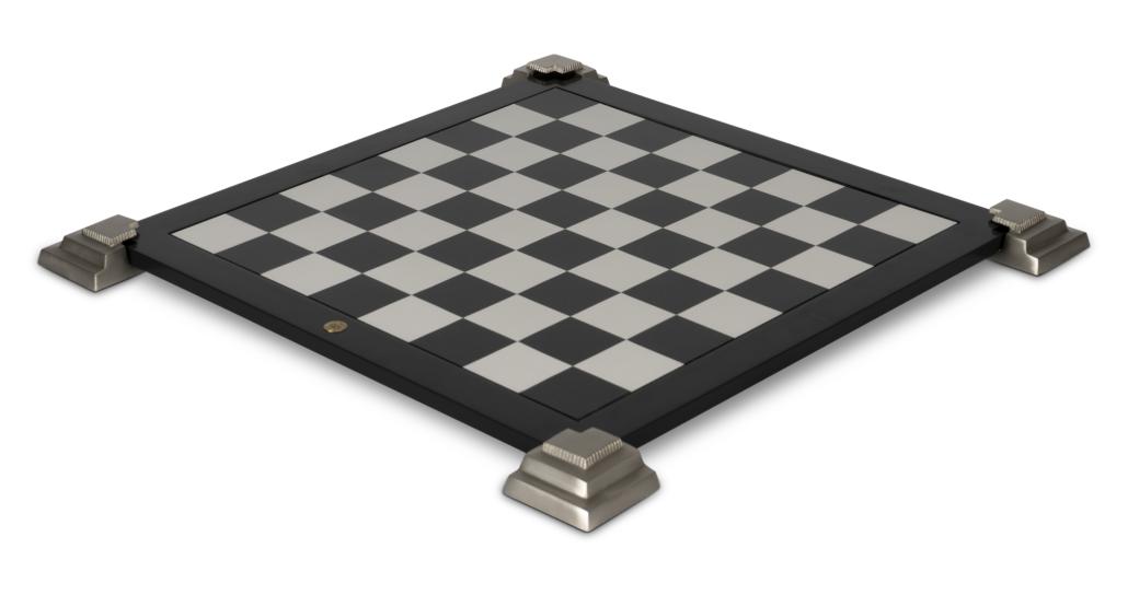 Luxury Metal Draughts / Checkers Game Set - Board & Metal Pieces | A ...