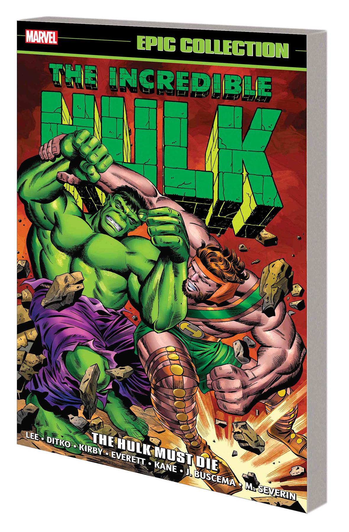 Incredible Hulk Epic Collection Hulk Must Die Volume 2 Trade Paperback ...