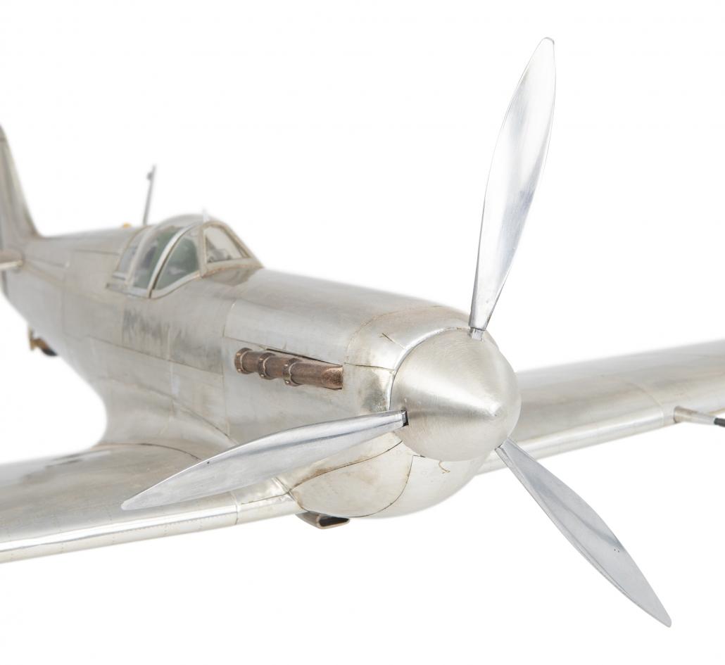 Spitfire Detailed Plane 30" Metal Model by Authentic Models | A ...