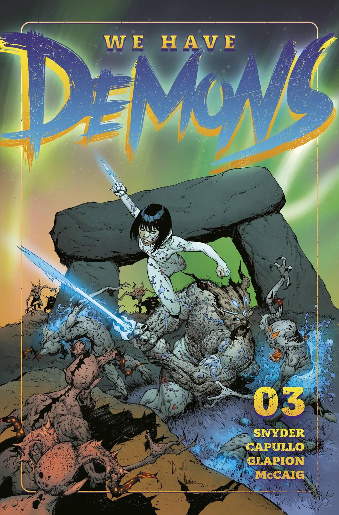 We Have Demons #3 (Of 3) Cover a Capullo (Mr) Comic Scott Snyder ...