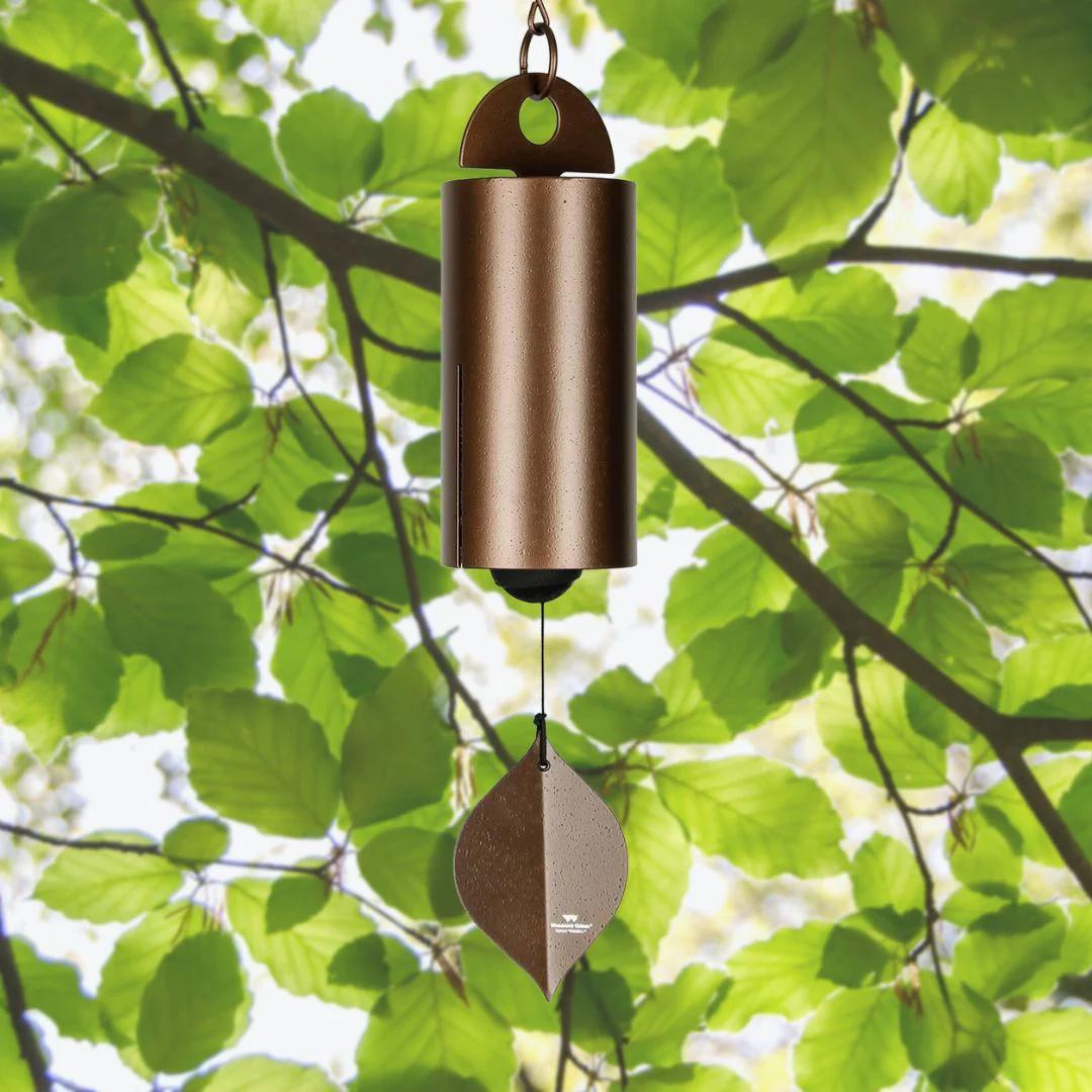 Woodstock Heroic Windbell Antique Copper | Wind Chimes Corner