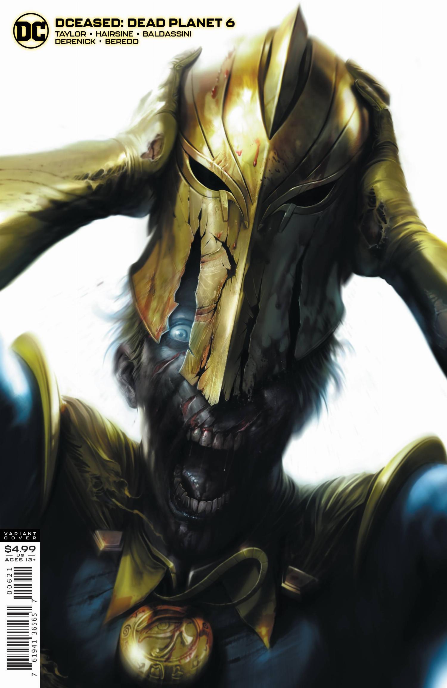 Dceased Dead Planet #6 (Of 7) Card Stock Variant Edition Comic | Gothic ...