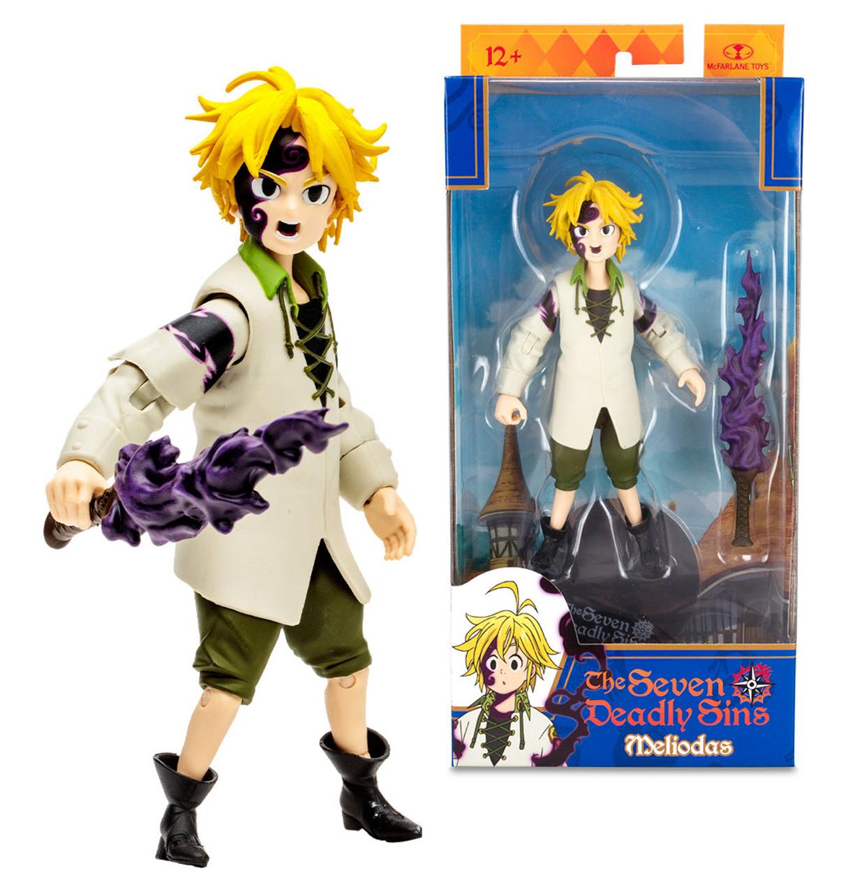 Seven Deadly Sins 7in Meliodas (Demon Mode) Action Figure | Gothic Gifts