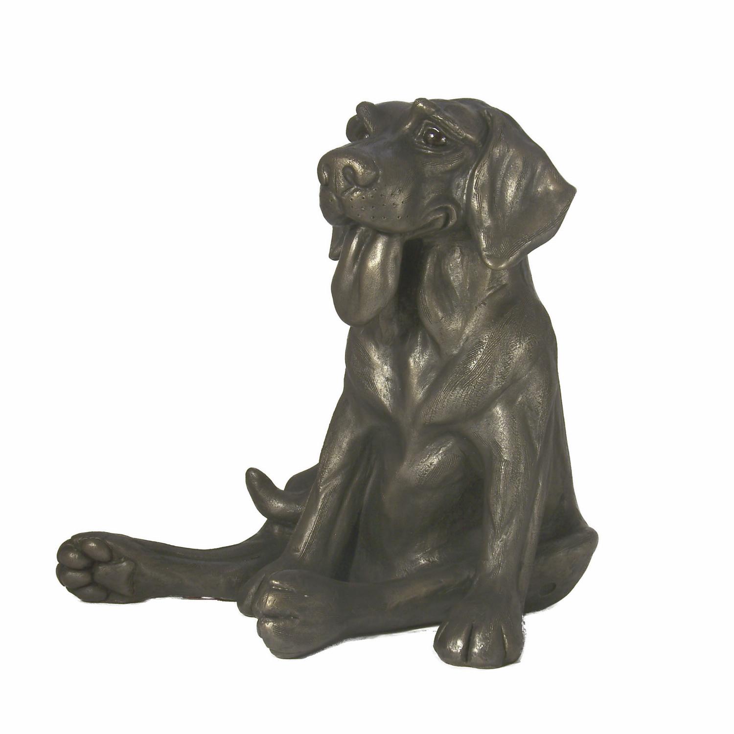 Truffle Dog Sculpture by Harriet Dunn (Frith Sculpture) | Bronze Gifts