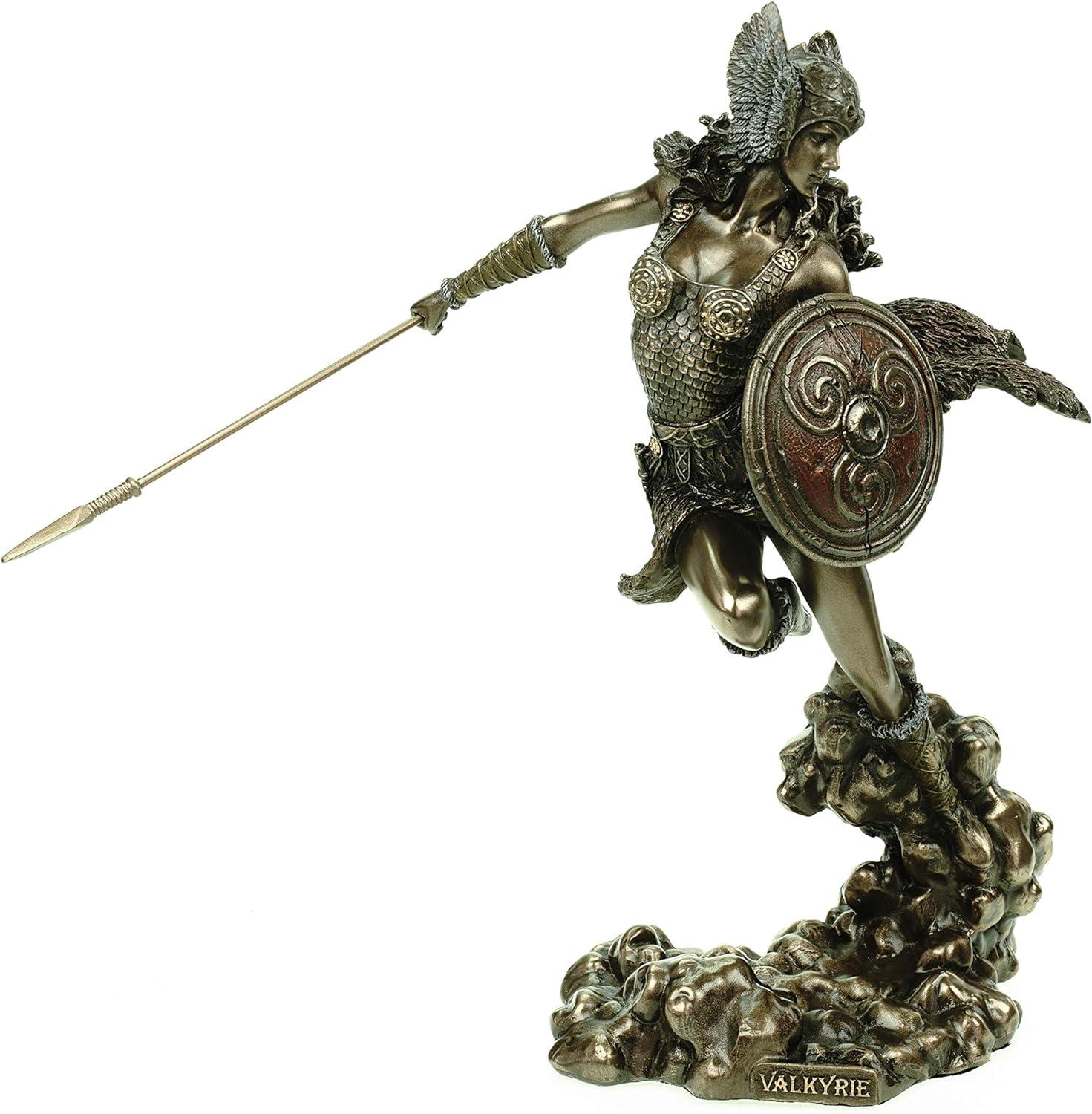 Valkyrie Warrior Maiden Bronze Statue | Bronze Gifts