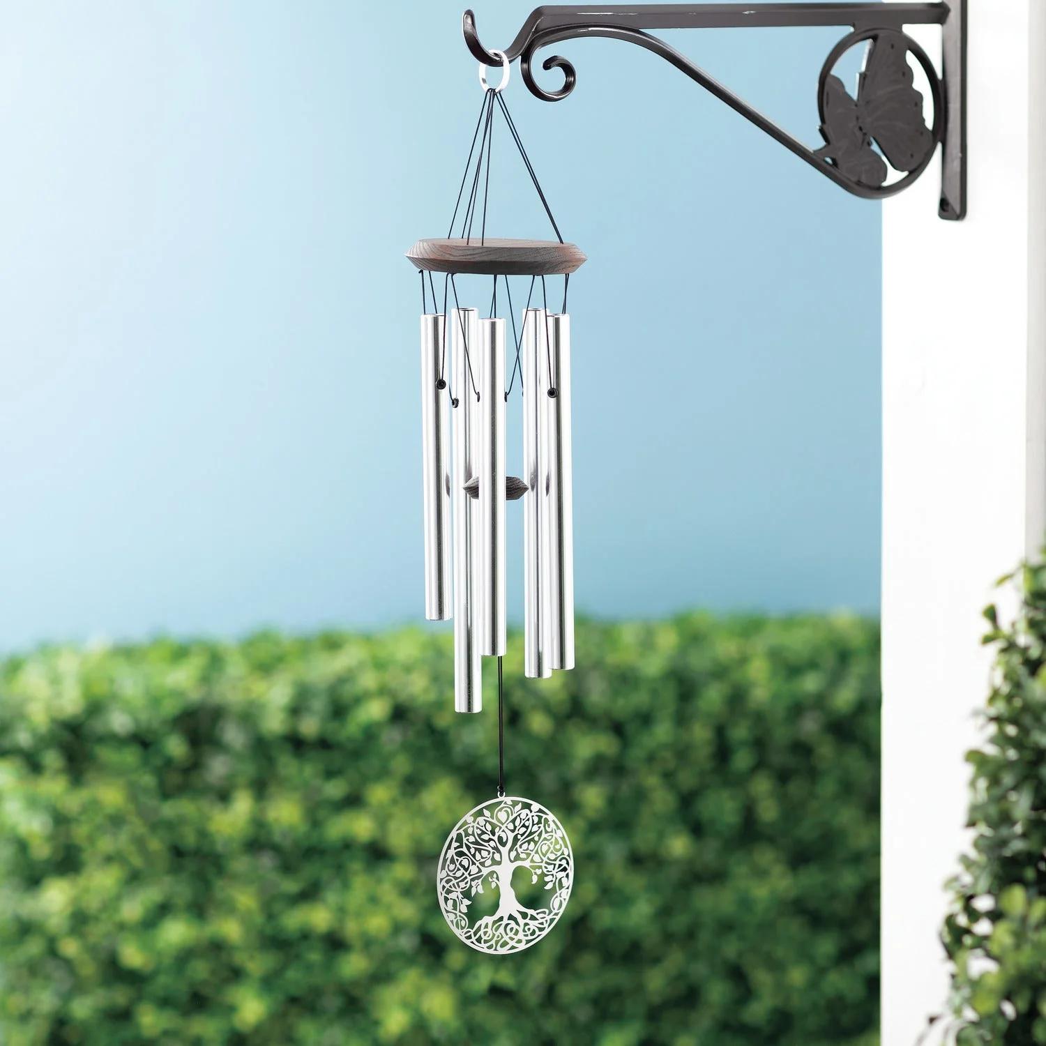 Woodstock Habitats Wind Chime - Mirror, Tree of Life | Wind Chimes Corner