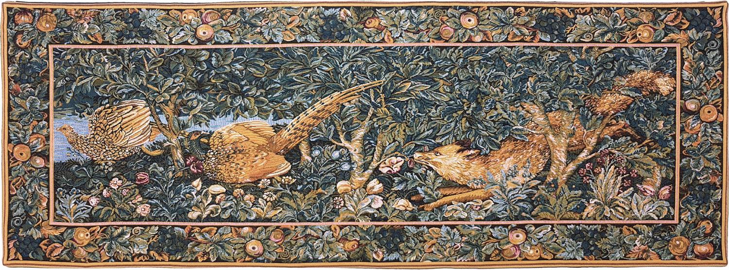 Fox & Pheasants by William Morris - Tapestry Wall Hanging | The ...