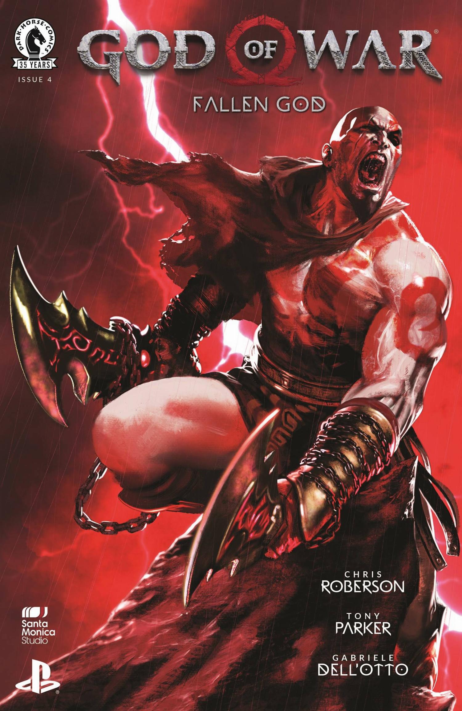 God of War Fallen God #4 (Of 4) Comic | Gothic Gifts