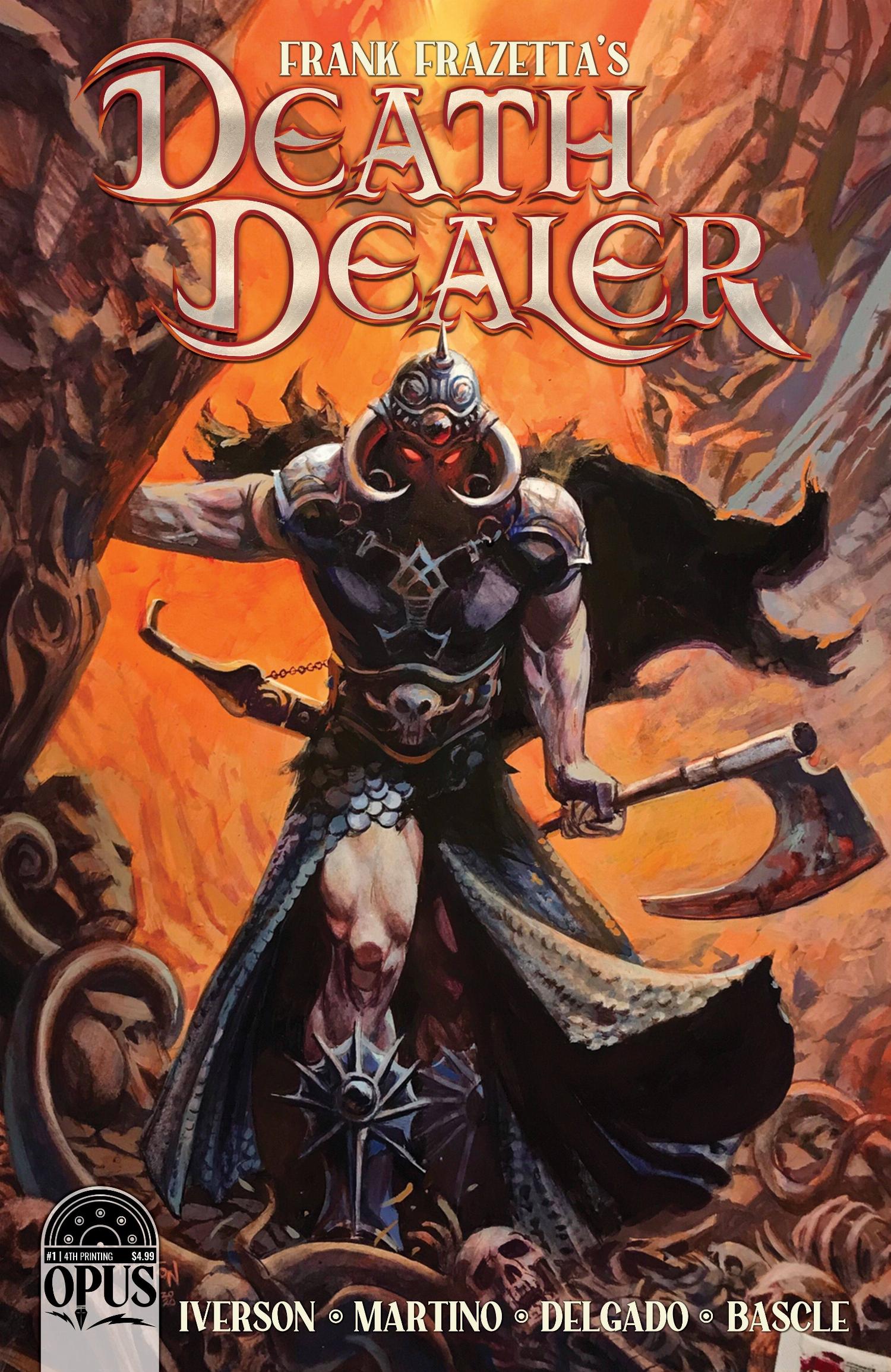 Frank Frazetta Death Dealer #1 4th Printing Variant Comic | Gothic Gifts
