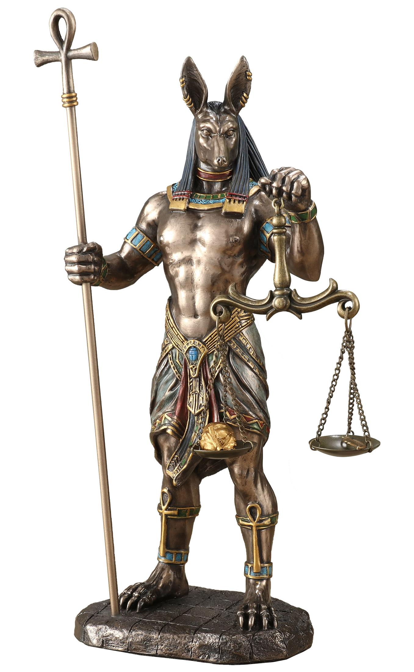 Anubis Guardian of Tombs Bronze Figurine | Gothic Gifts