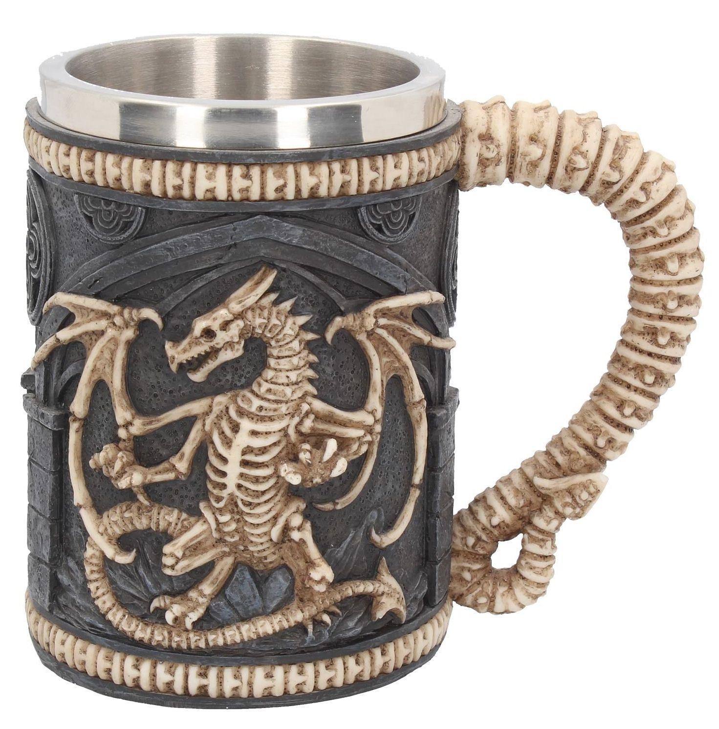 Bone Dragon Large Tankard | Gothic Gifts