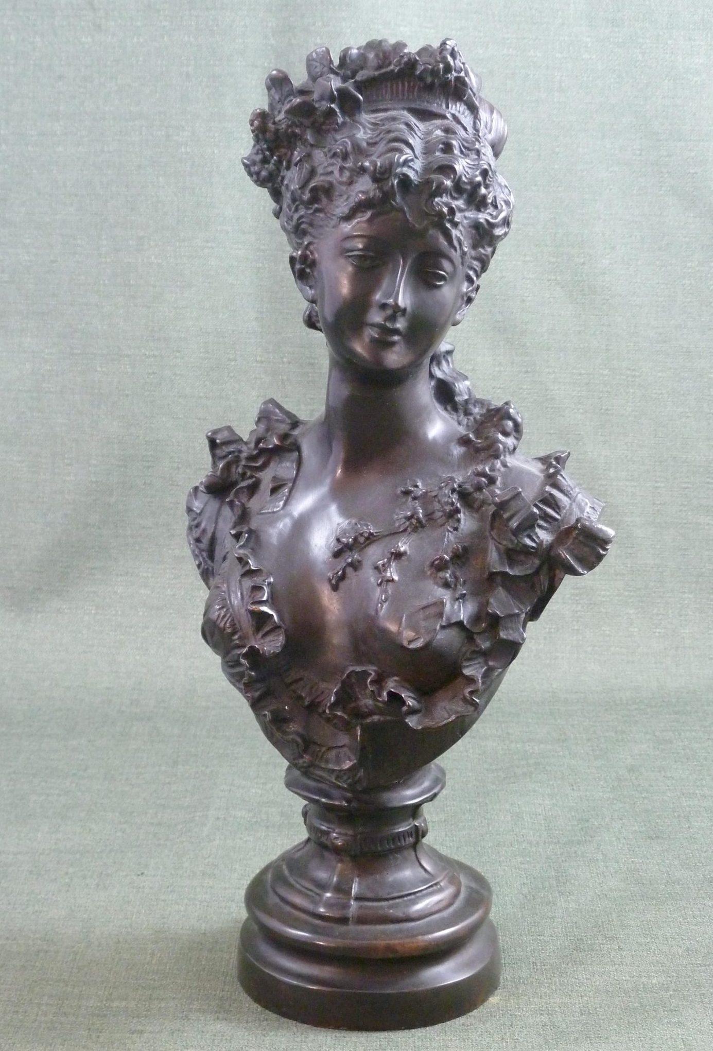 Victorian Lady Bust Bronze | Bronze Gifts