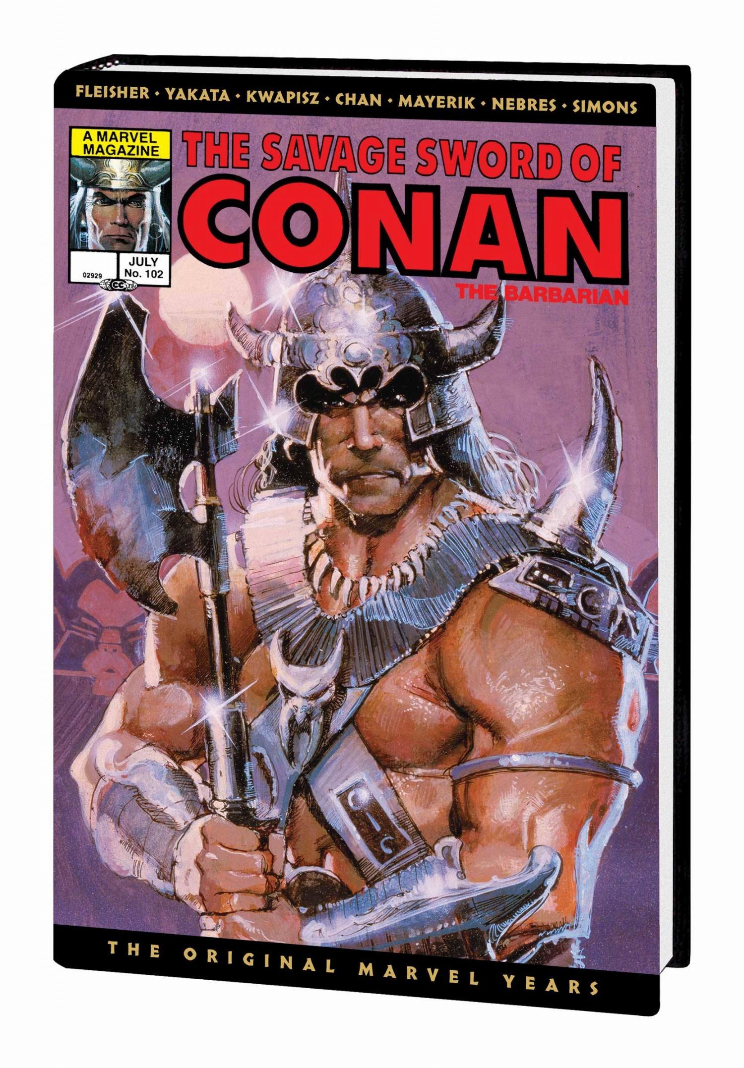 Savage Sword of Conan Marvel Years Omnibus Hc Vol 08 | Gothic Gifts