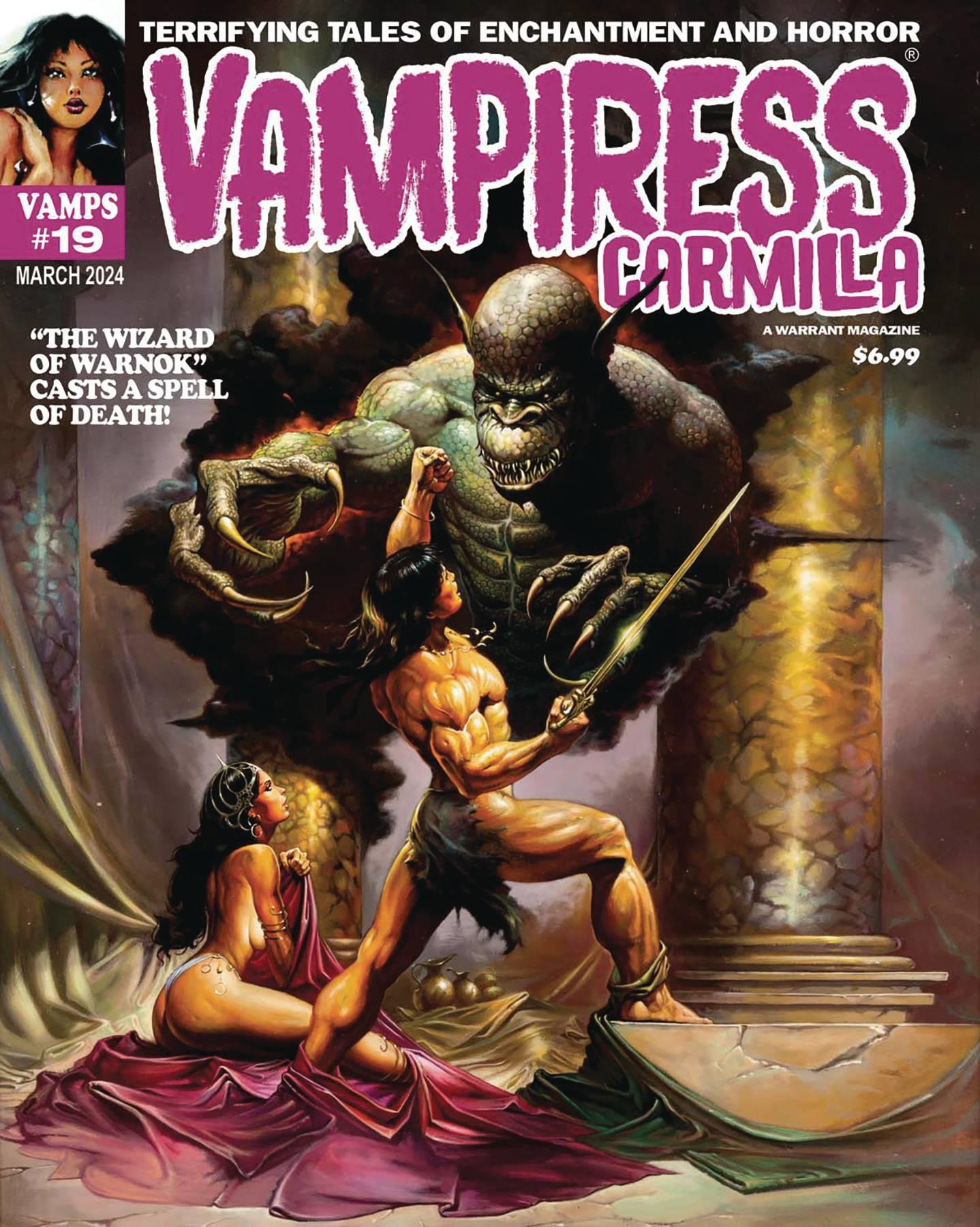 Vampiress Carmilla Magazine #19 Comic | Gothic Gifts