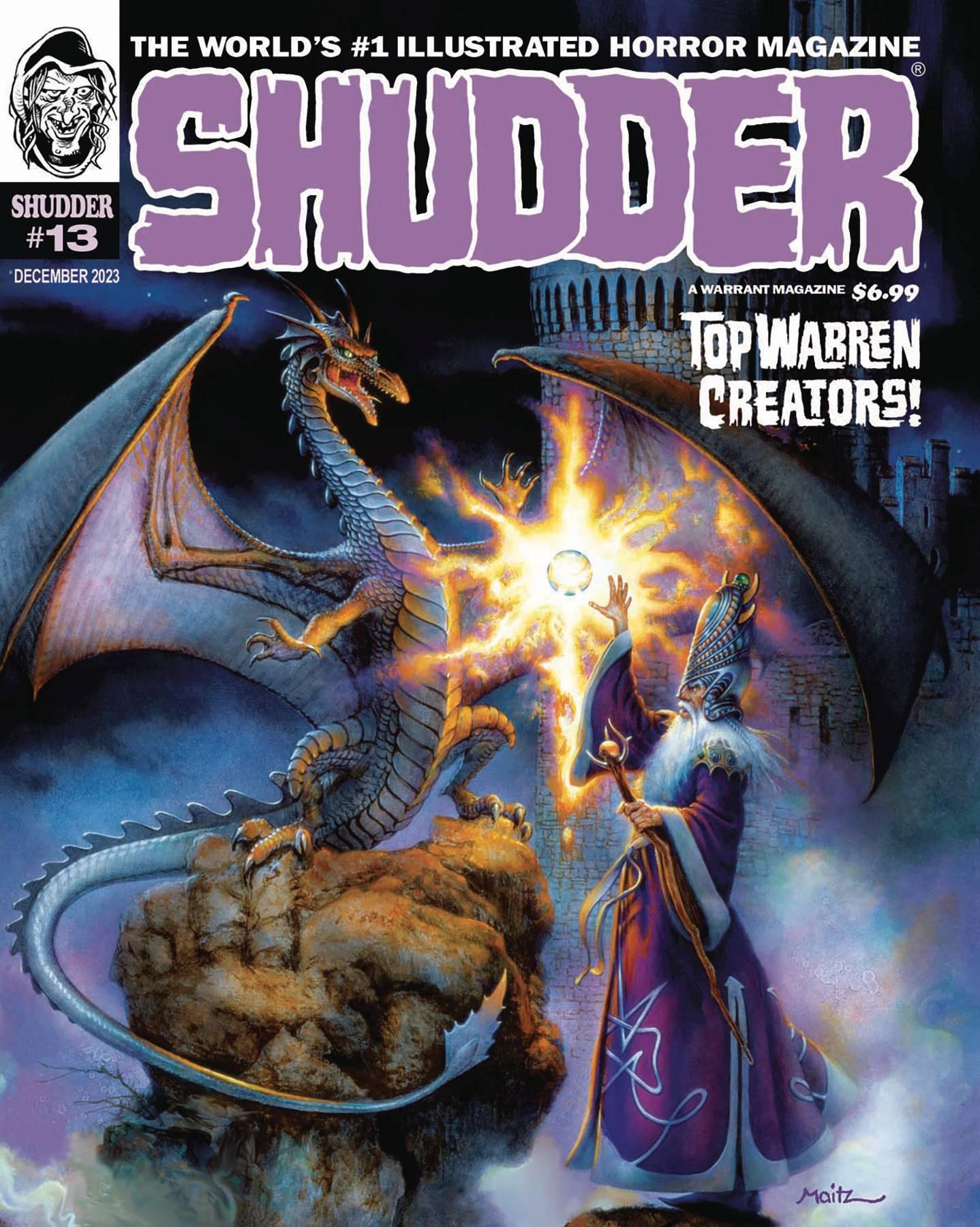 Shudder #13 Horror Illustrated Comic | Gothic Gifts