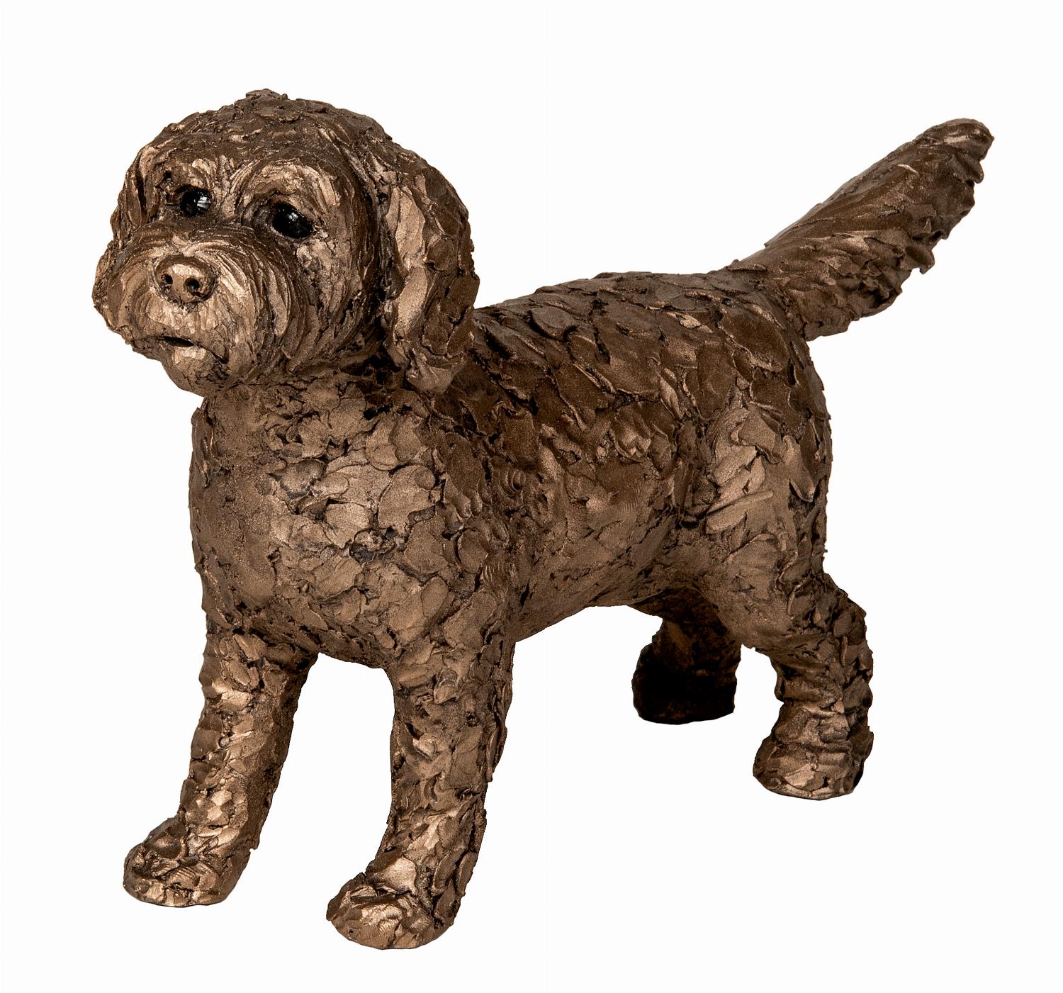 Sparky Standing Cockapoo Bronze Sculpture Frith | Bronze Gifts