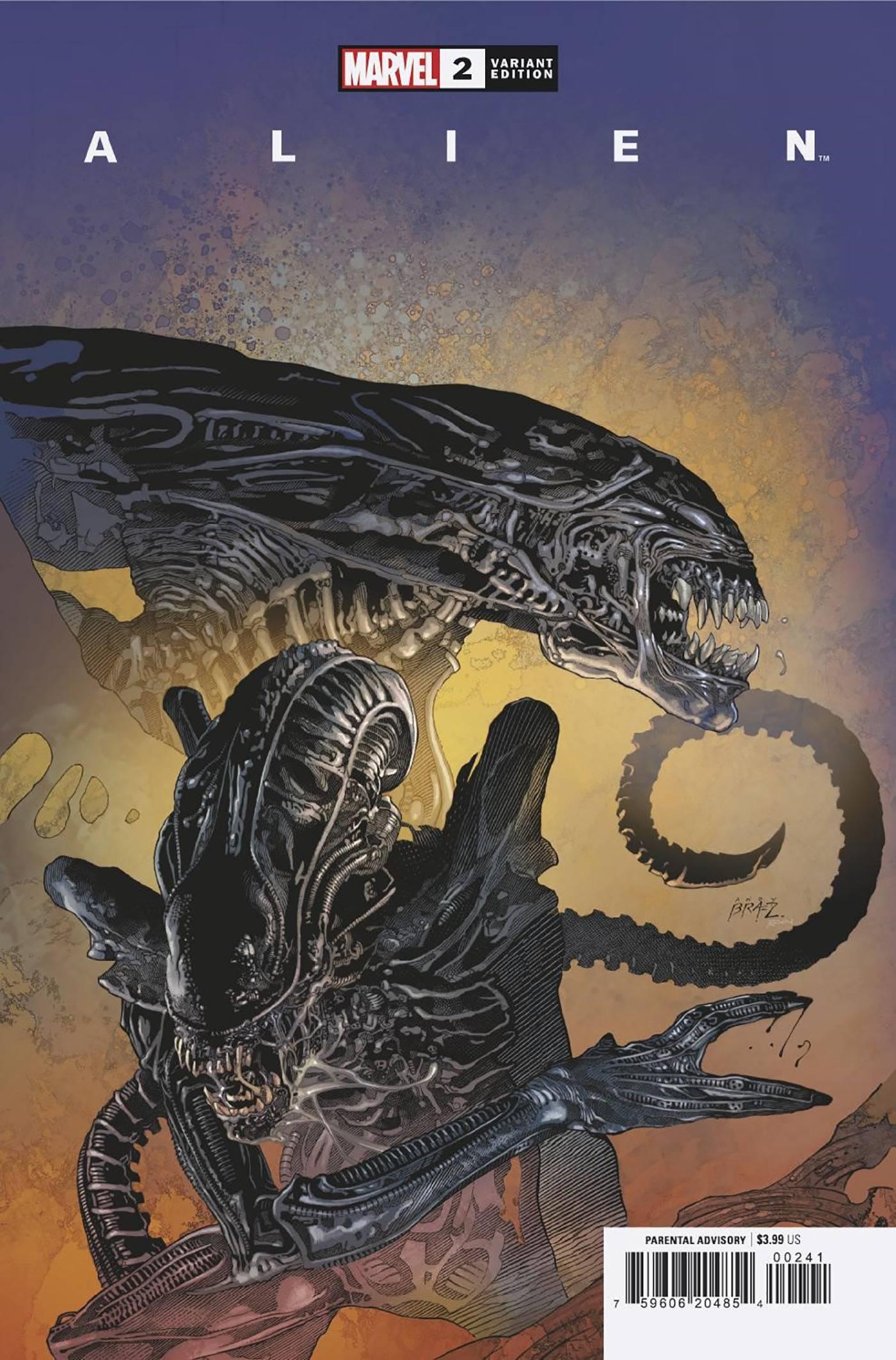 Alien #2 Brase Variant Comic (2022) | Gothic Gifts