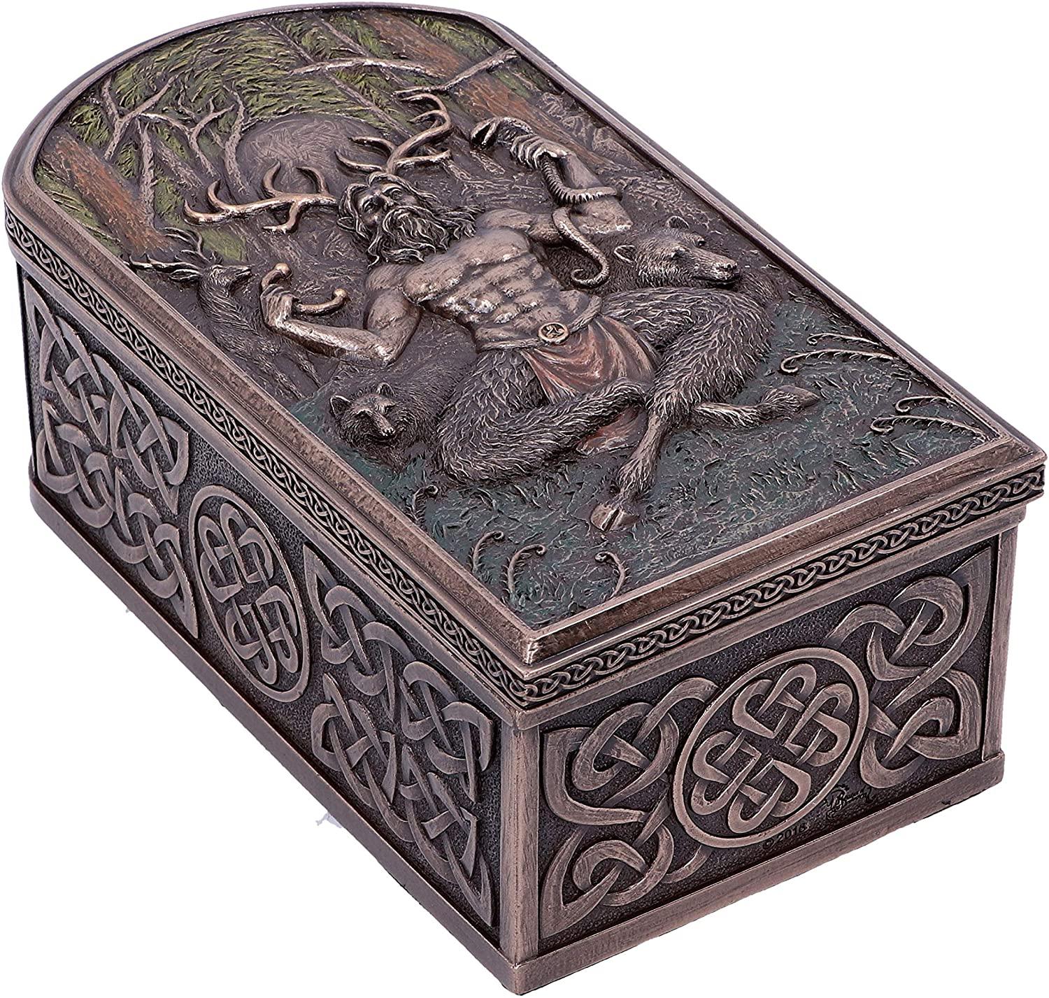 Cernunnos Horned God Trinket Box | Bronze Gifts