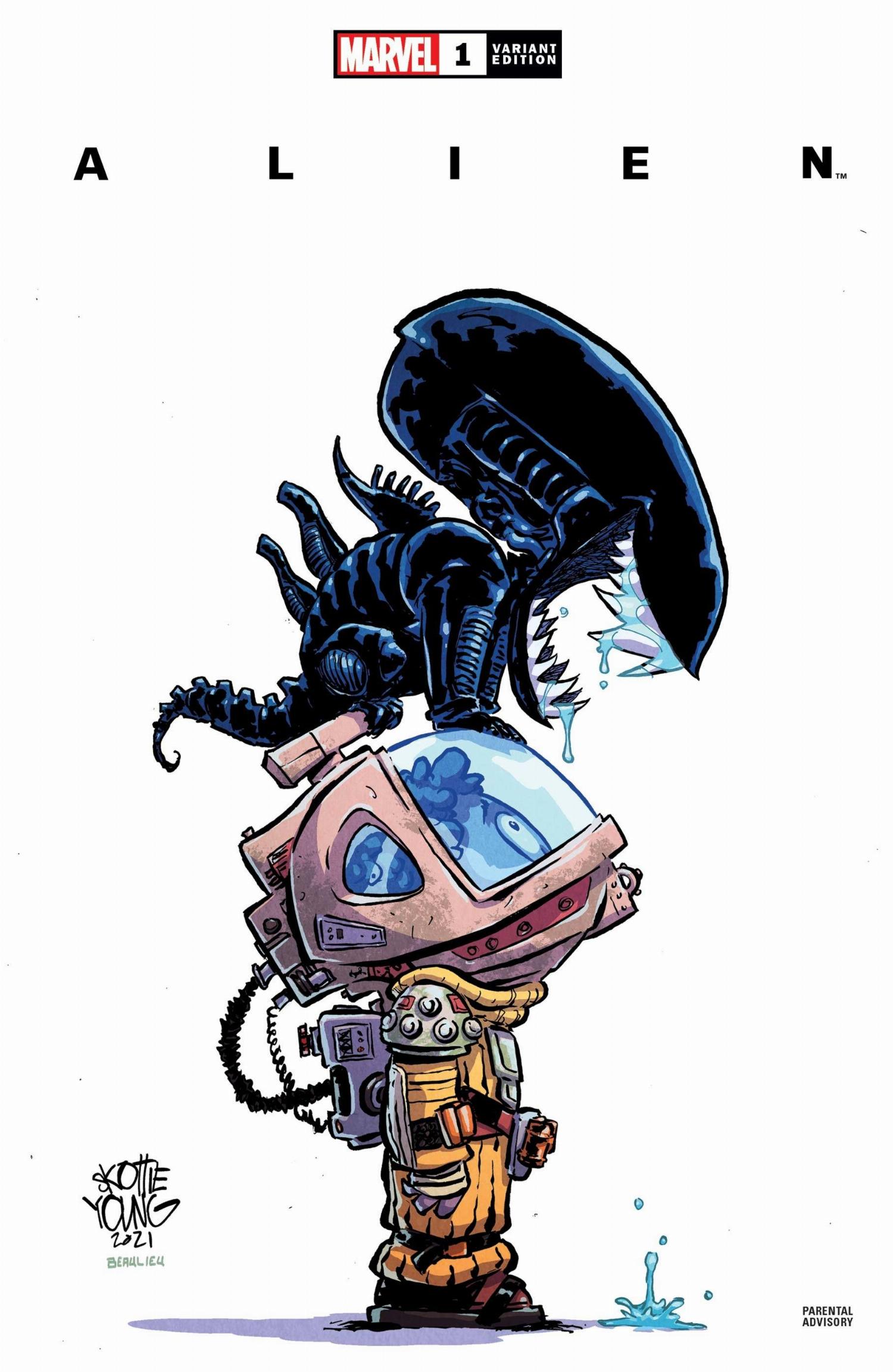 Alien #1 Young Variant Comic | Gothic Gifts