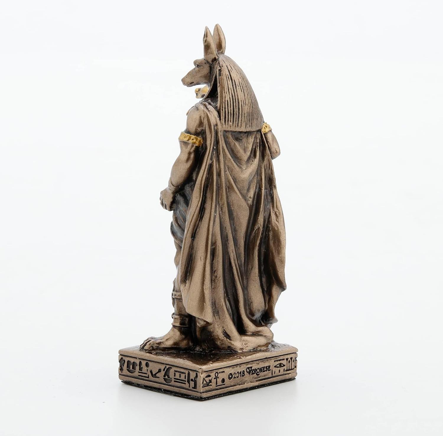 Anubis Bronze Miniature Statue | Bronze Gifts