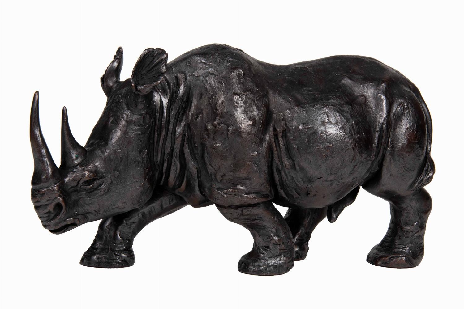 Rhinoceros by Jonathan Sanders (Frith Sculpture) | Bronze Gifts