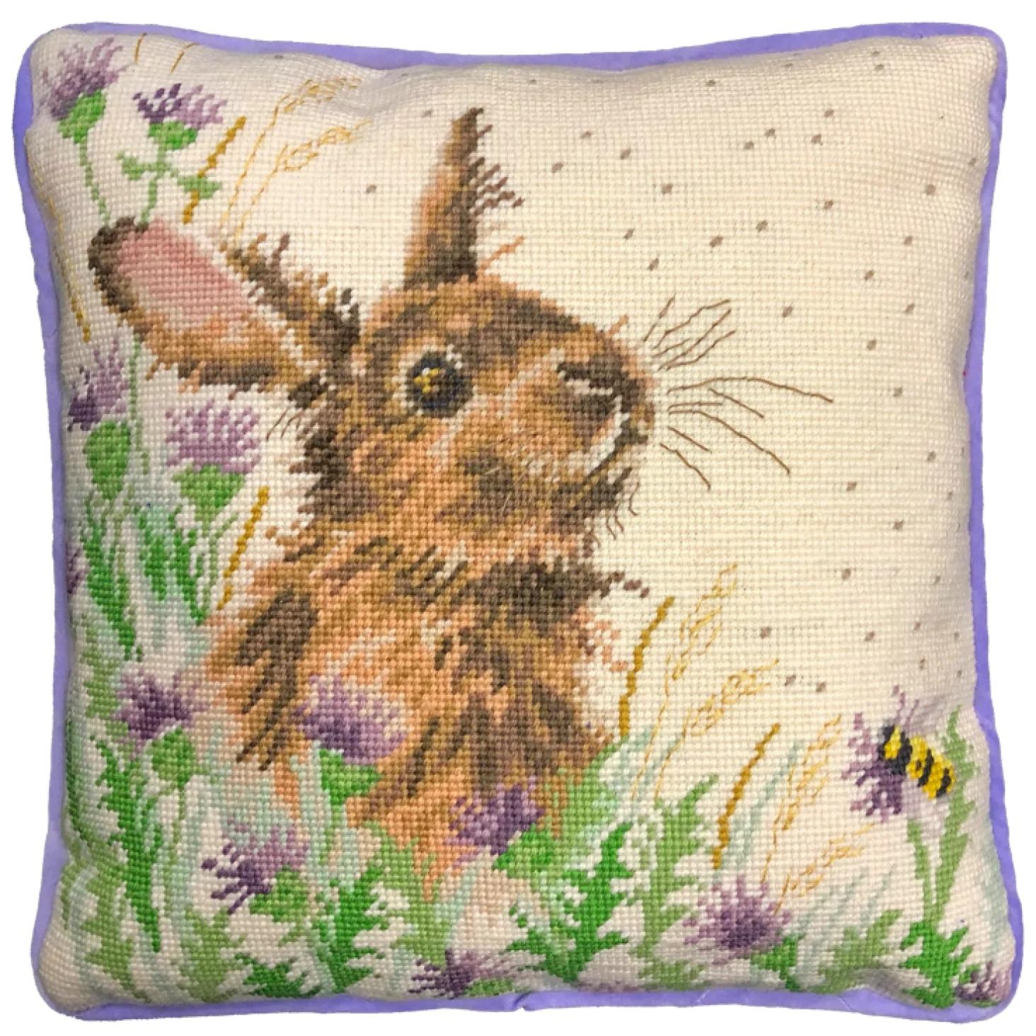 The Meadow Hare Tapestry Kit - Wrendale by Bothy Threads | Stitch Shop