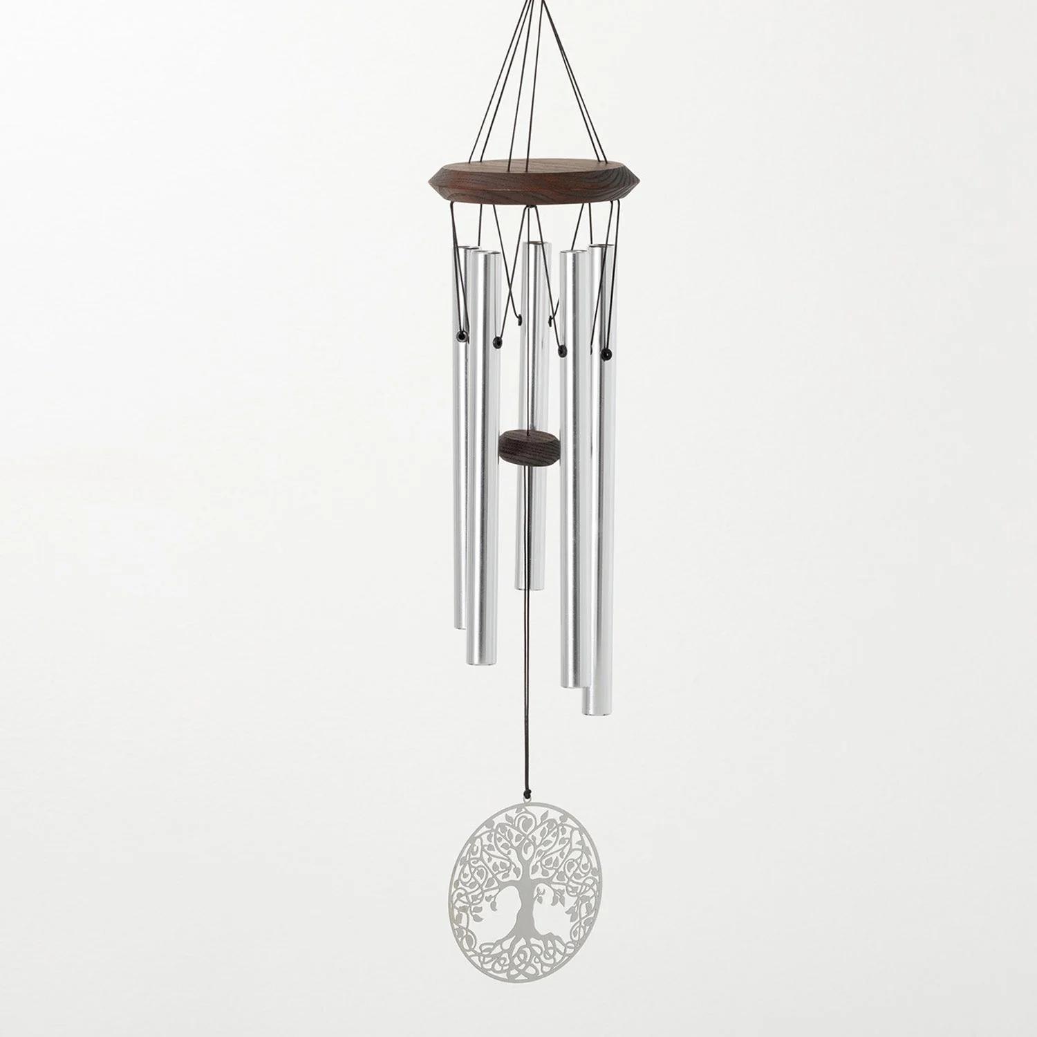 Woodstock Habitats Wind Chime - Mirror, Tree of Life | Wind Chimes Corner