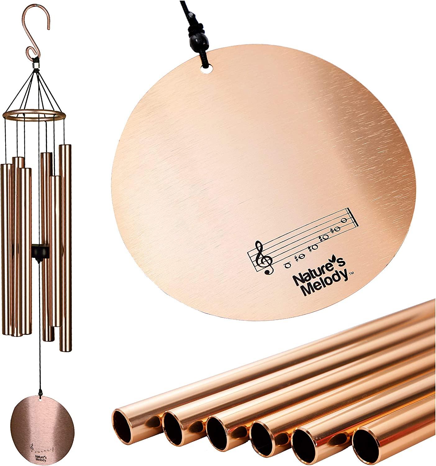 Nature's Melody Aureole Tunes Wind Chimes 28" | Wind Chimes Corner