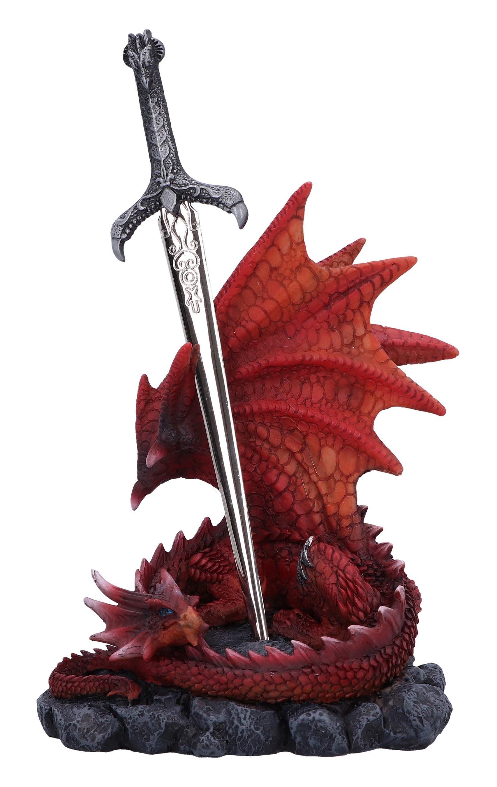 Forged in Flames dragon figurine | Gothic Gifts