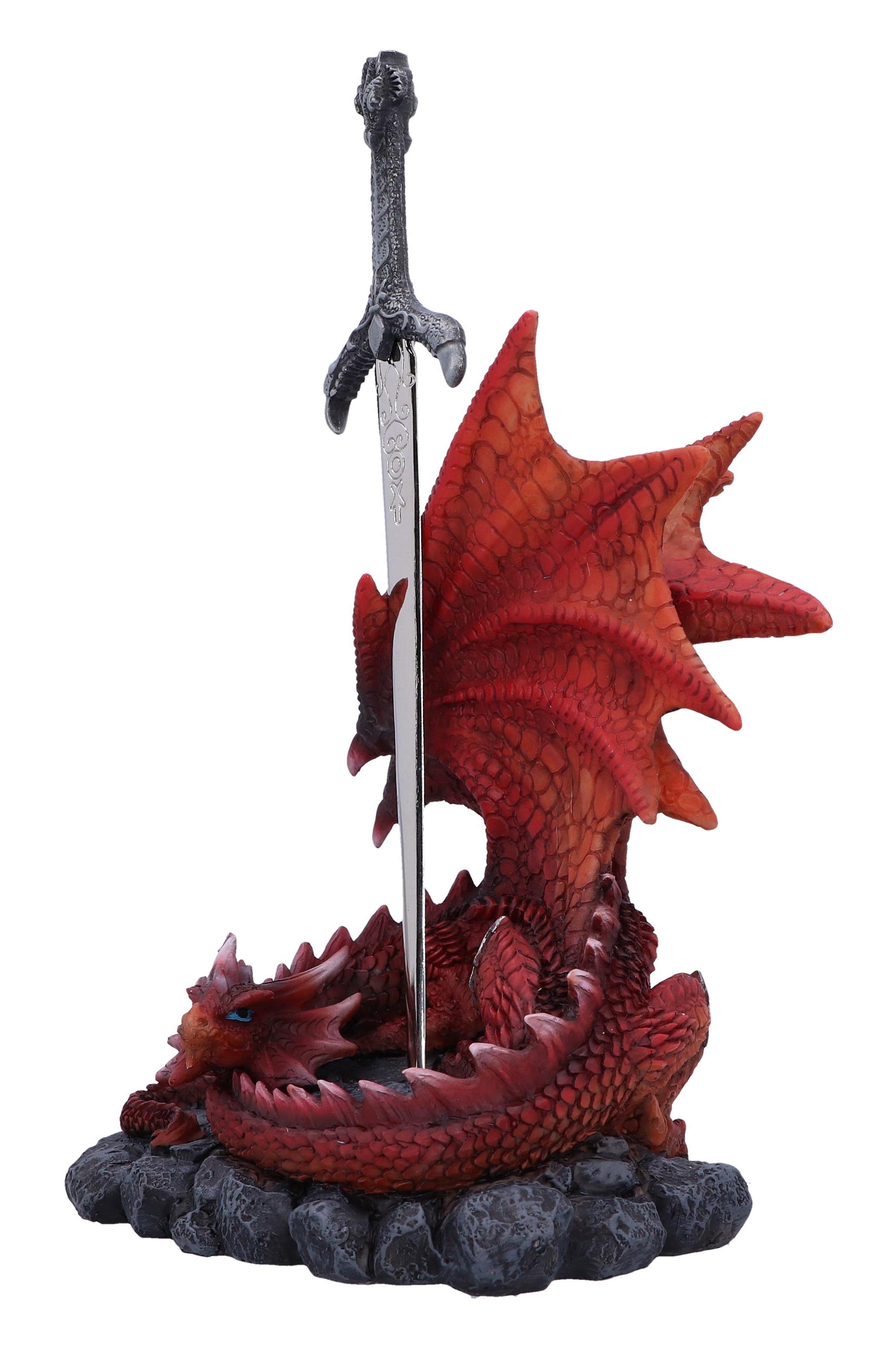 Forged in Flames dragon figurine | Gothic Gifts