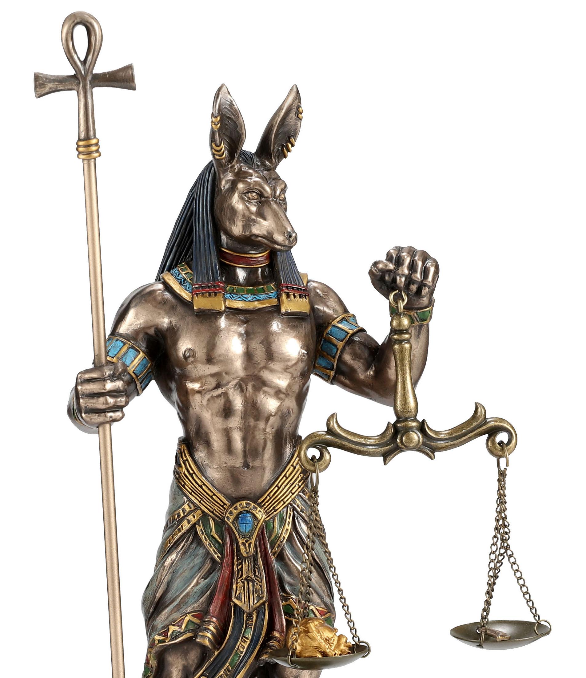 Anubis Guardian of Tombs Bronze Figurine | Gothic Gifts