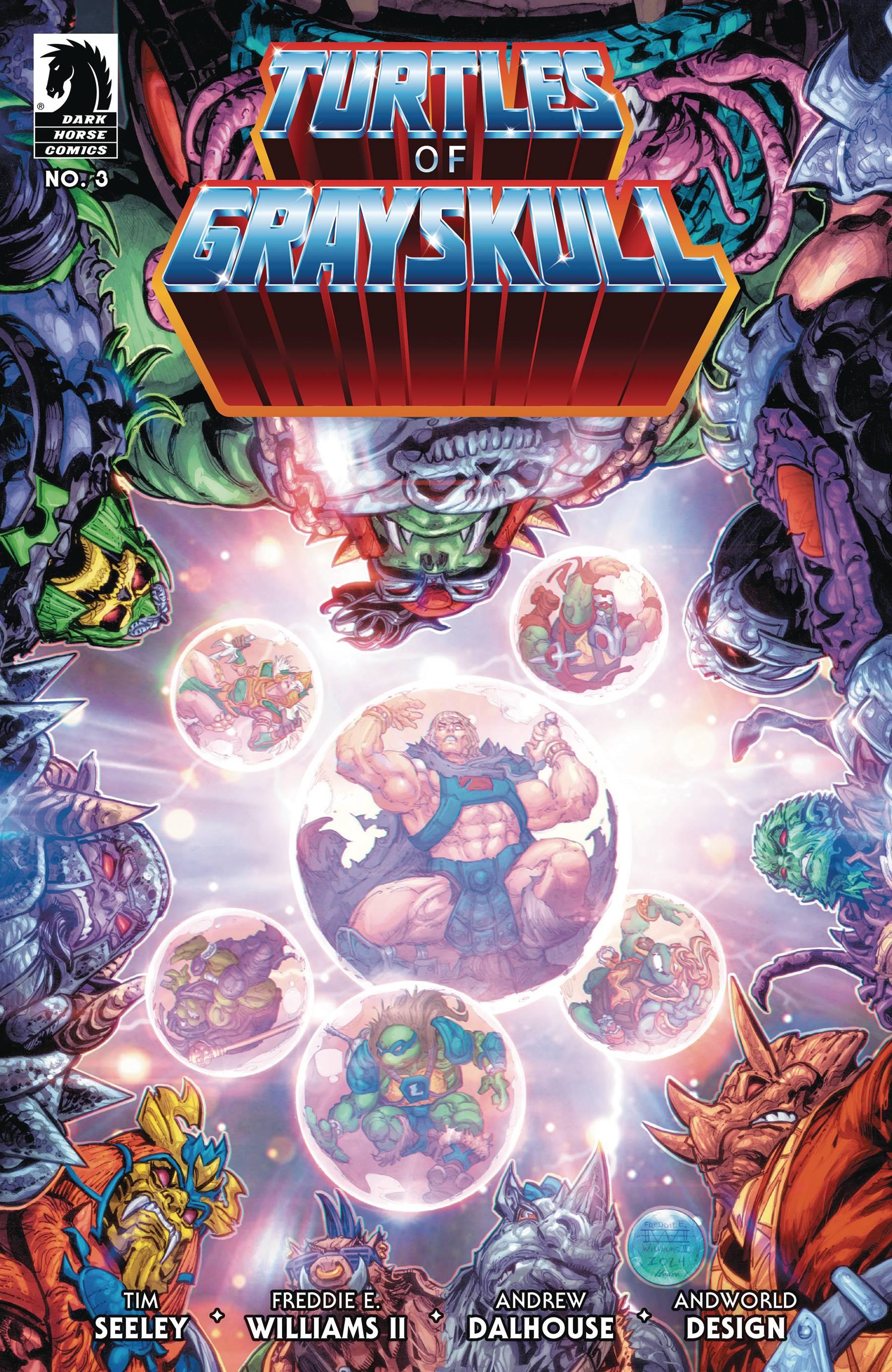 Masters of Universe Turtles of Grayskull #3 Cover a Comic | Gothic Gifts