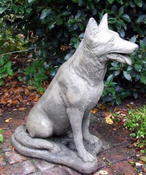 Mastiff Dog Stone Statue | Garden Statue Shop