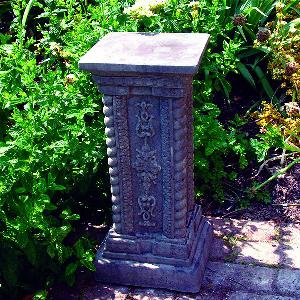 Plain Stone Plinth | Garden Statue Shop