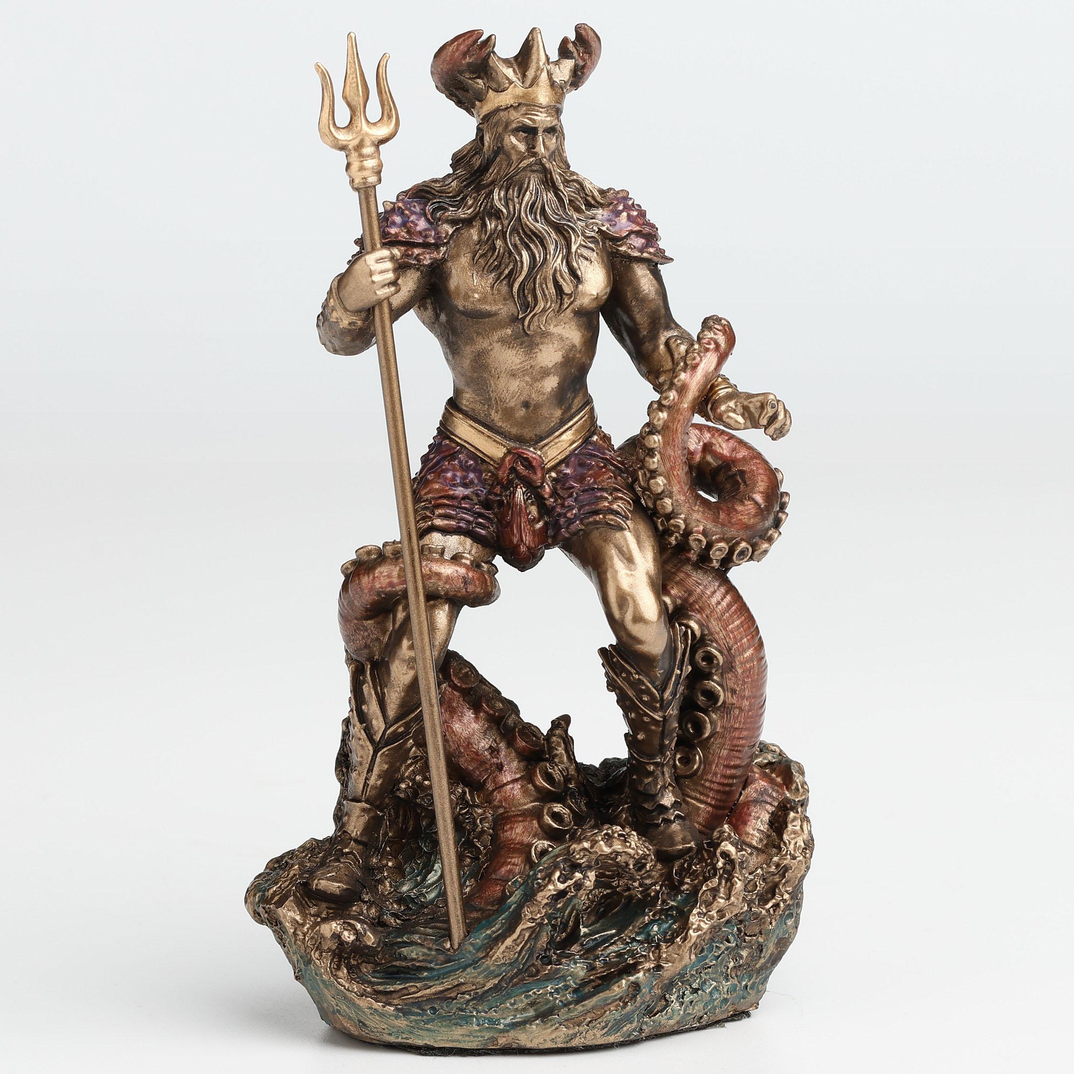 Oceanus The Primordial Titan Of Water | Bronze Gifts