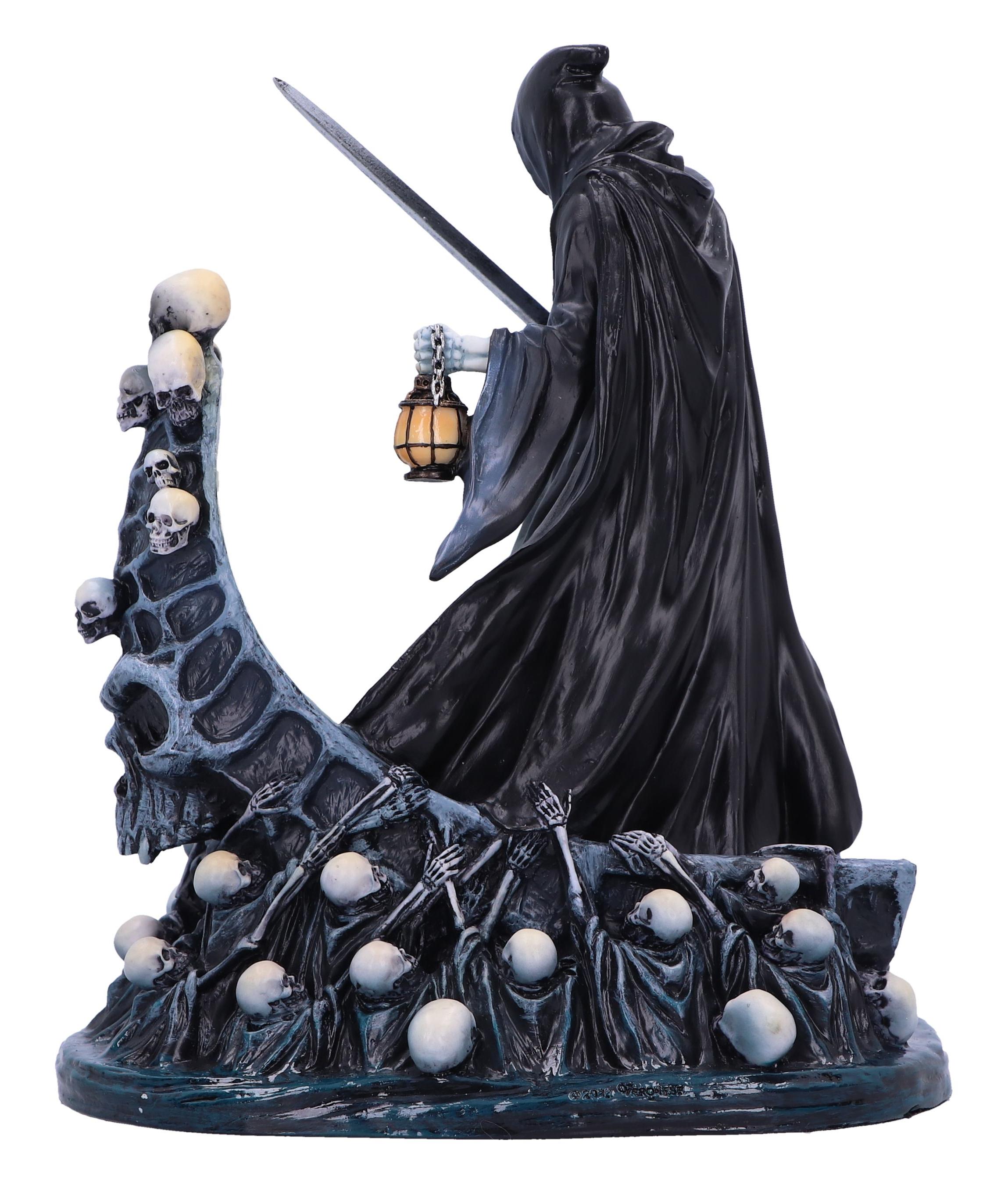 Soul Reaper On Boat Figurine Ferryman | Gothic Gifts