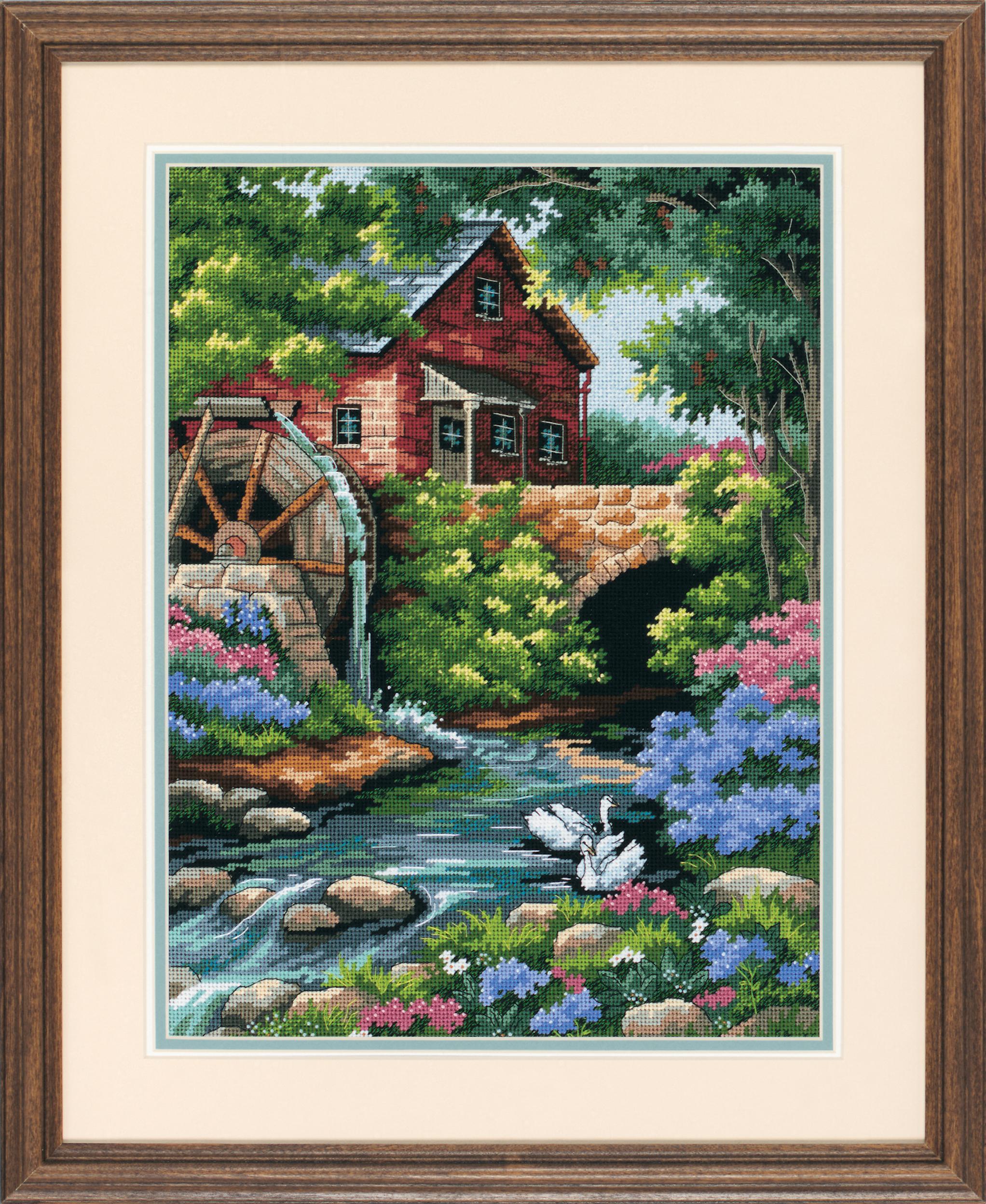Old Mill Cottage - Needlepoint Tapestry Kit | Stitch Shop