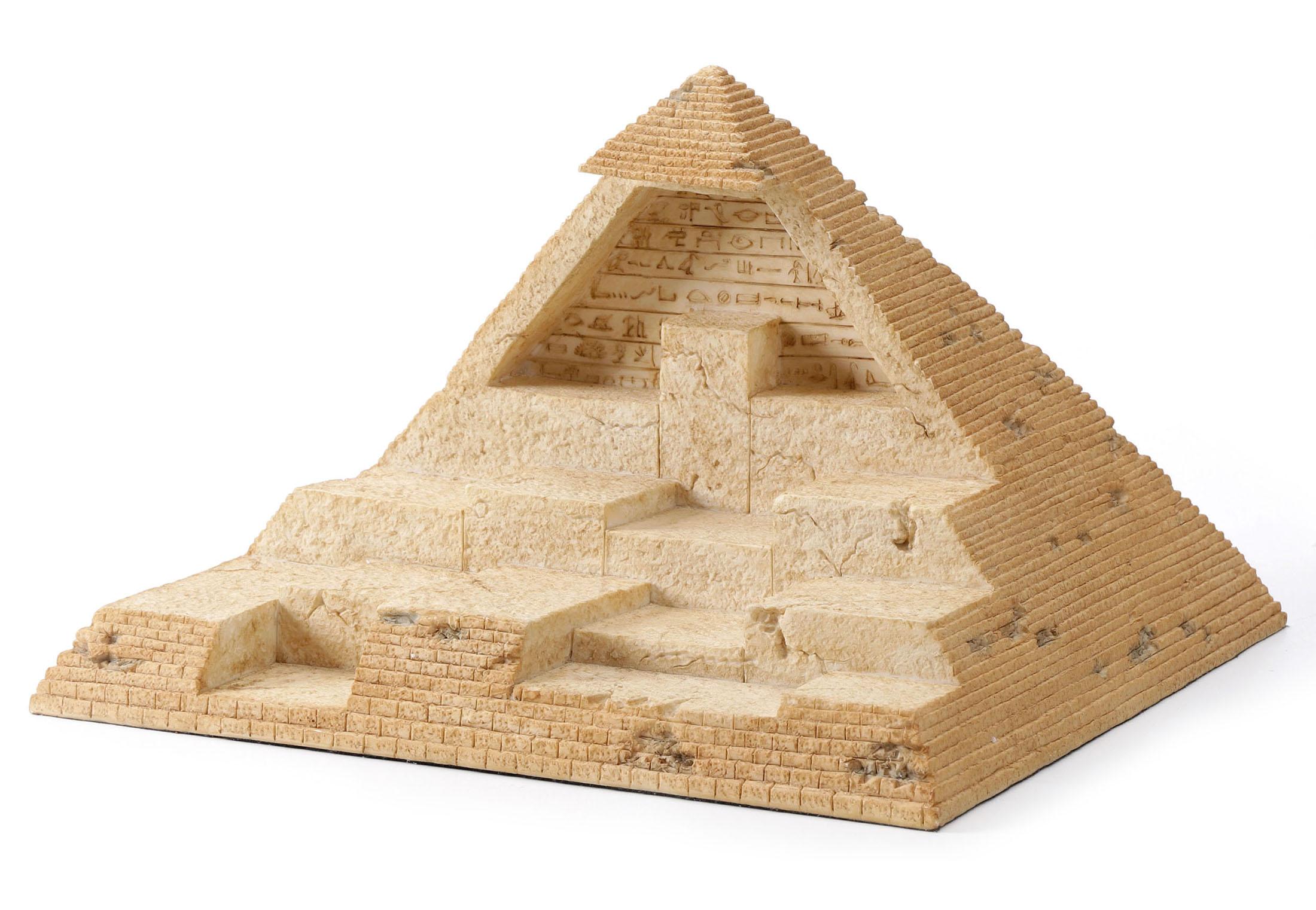 Egyptian Gods Pyramid Display Stand | Bronze Gifts