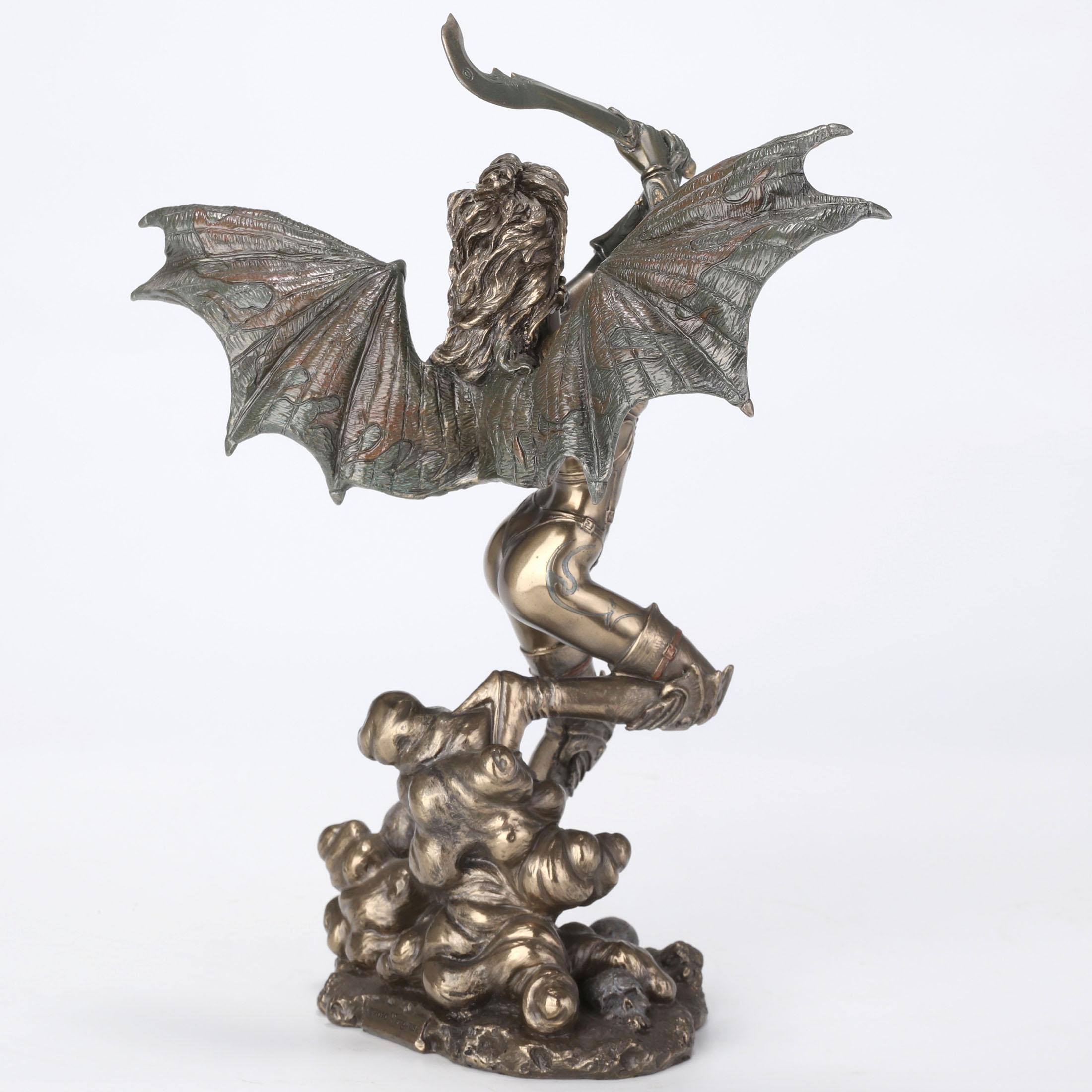 Lilith the Queen of the Night Bronze Figurine (By Veronese) | Bronze Gifts