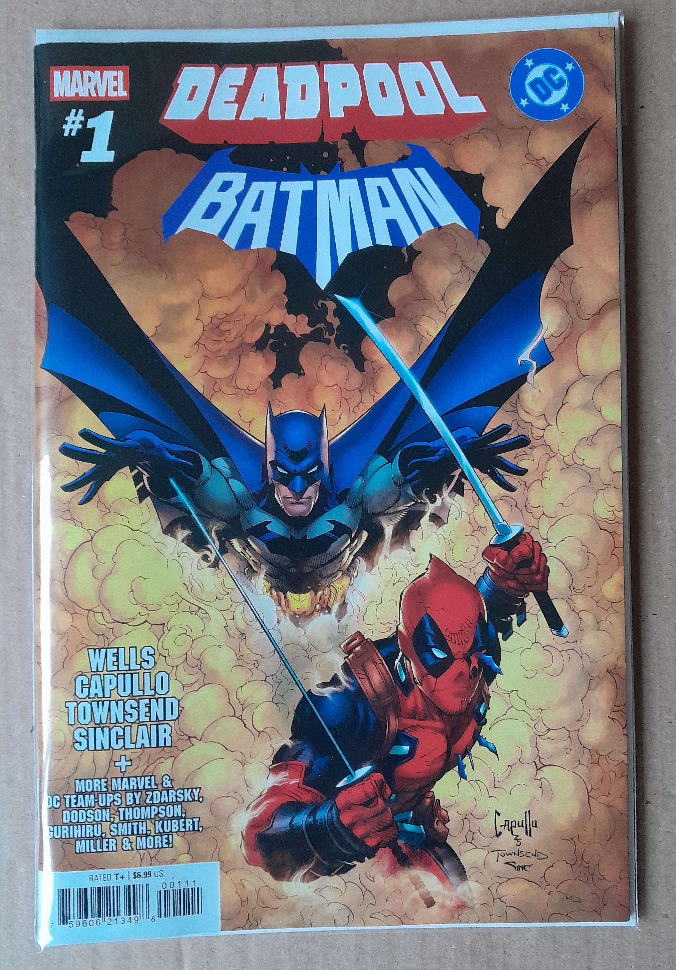 Marvel Dc Deadpool Batman #1 First Print Comic | Gothic Gifts
