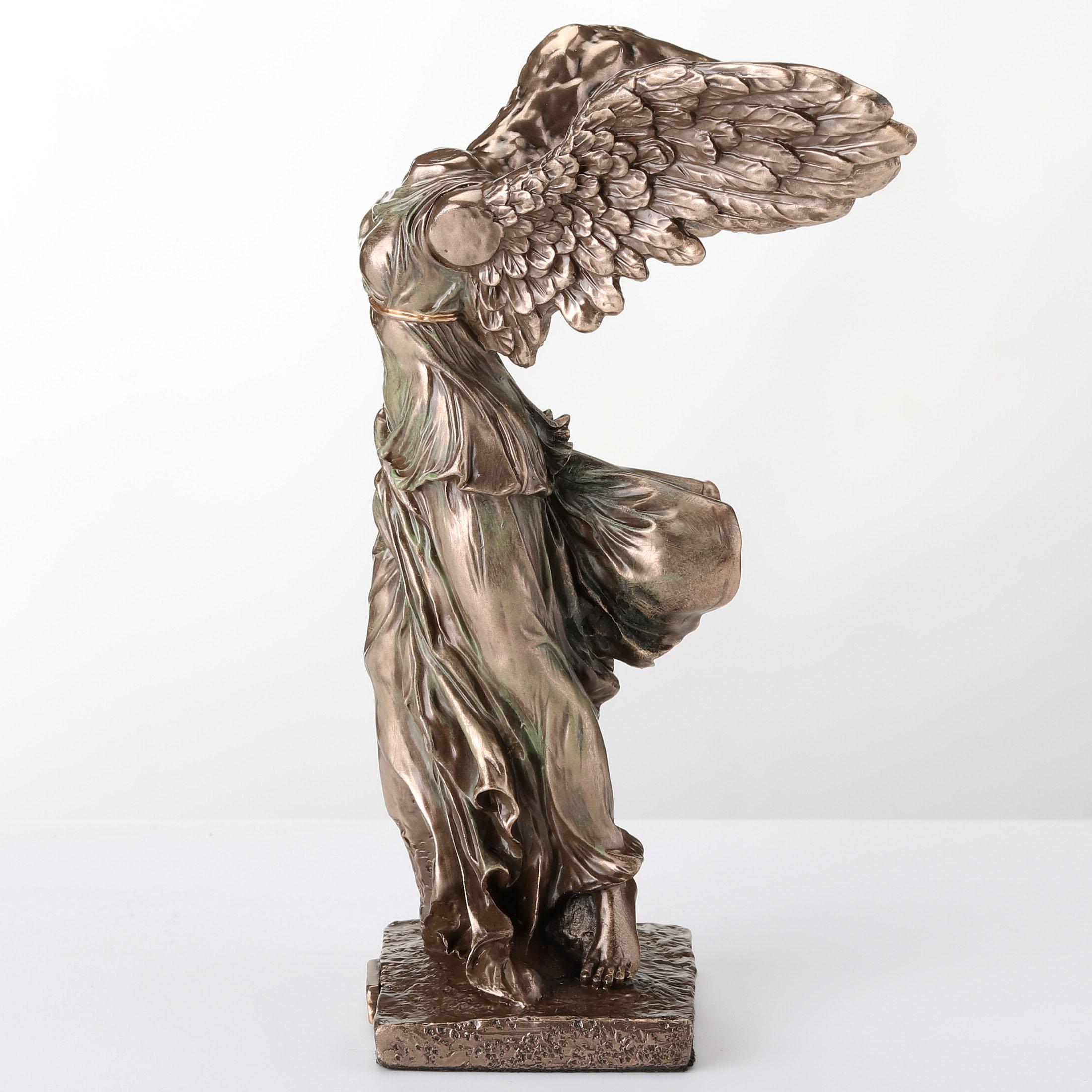 Winged Nike of Samothrace Bronze Figurine (By Veronese) | Bronze Gifts