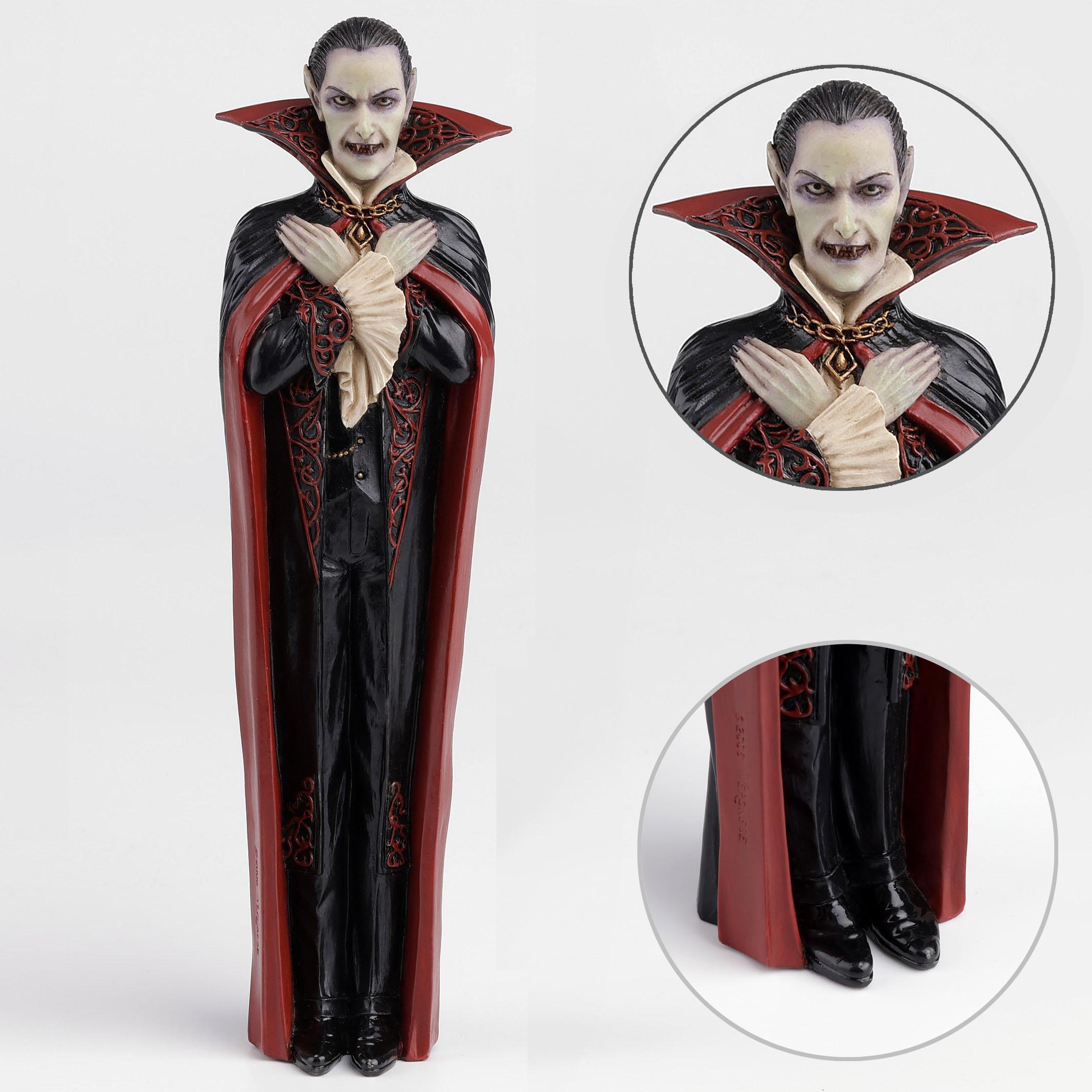 Classical Vampire Coffin Figurine (By Veronese) | Gothic Gifts